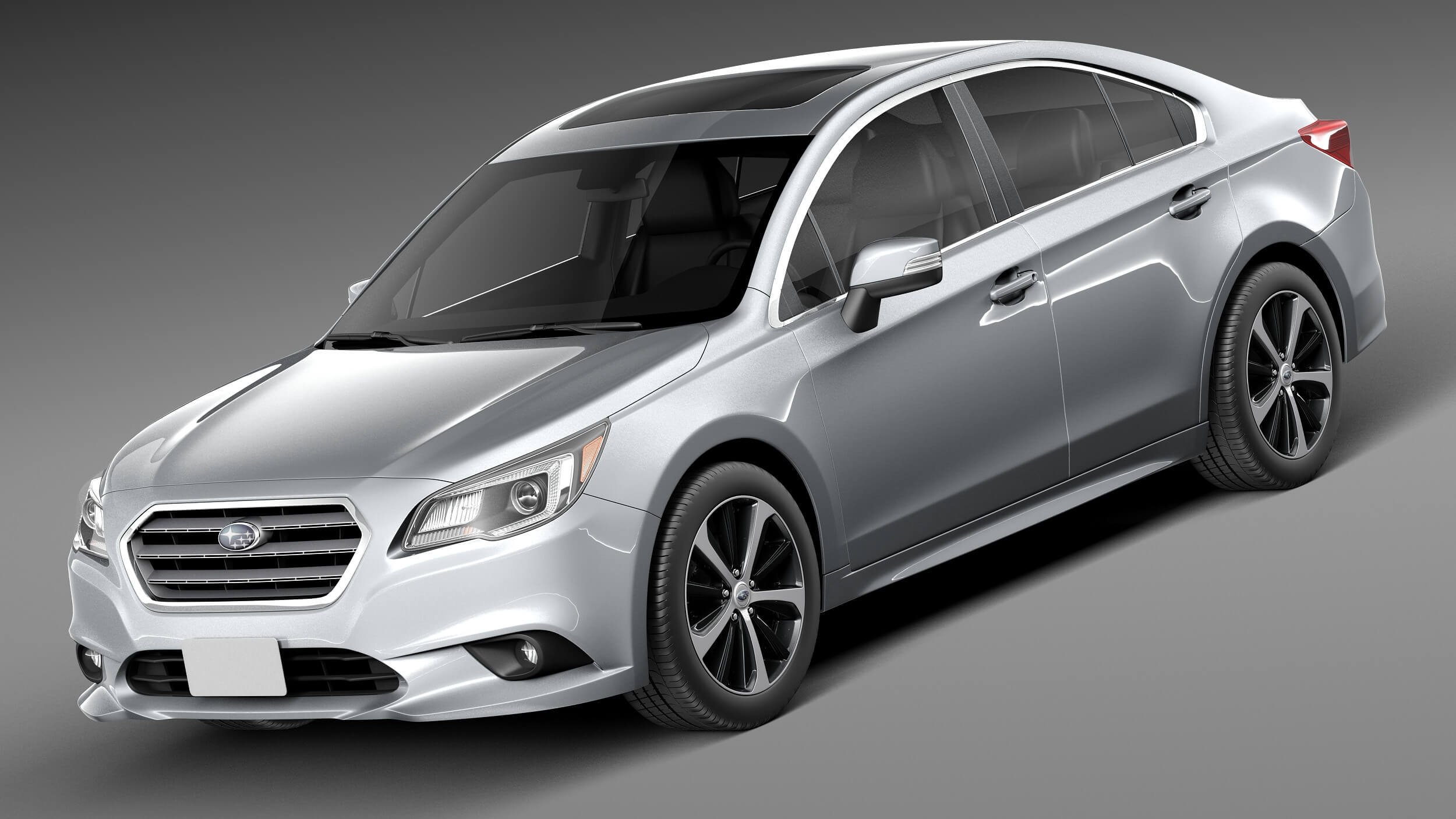 Subaru Legacy 2015 - 3D Model by SQUIR