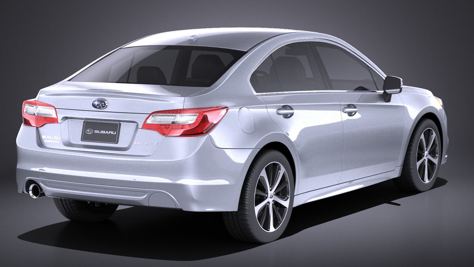 Subaru Legacy 2017 (V-Ray) 3D Model by SQUIR