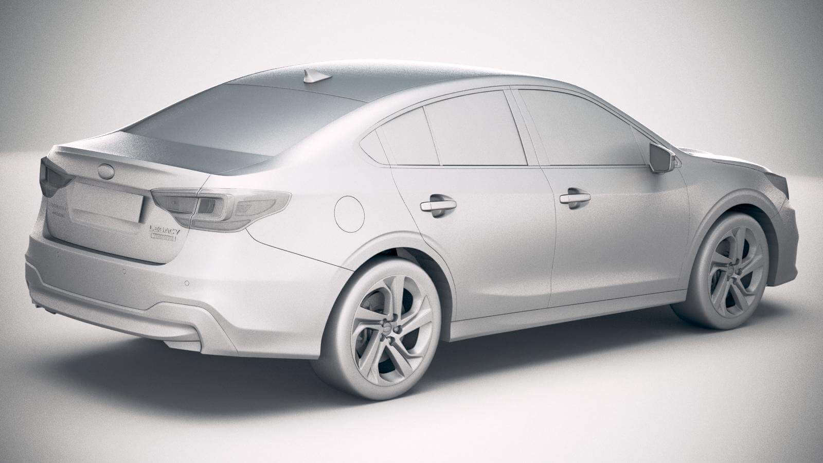 Subaru Legacy 2020 - 3D Model by SQUIR