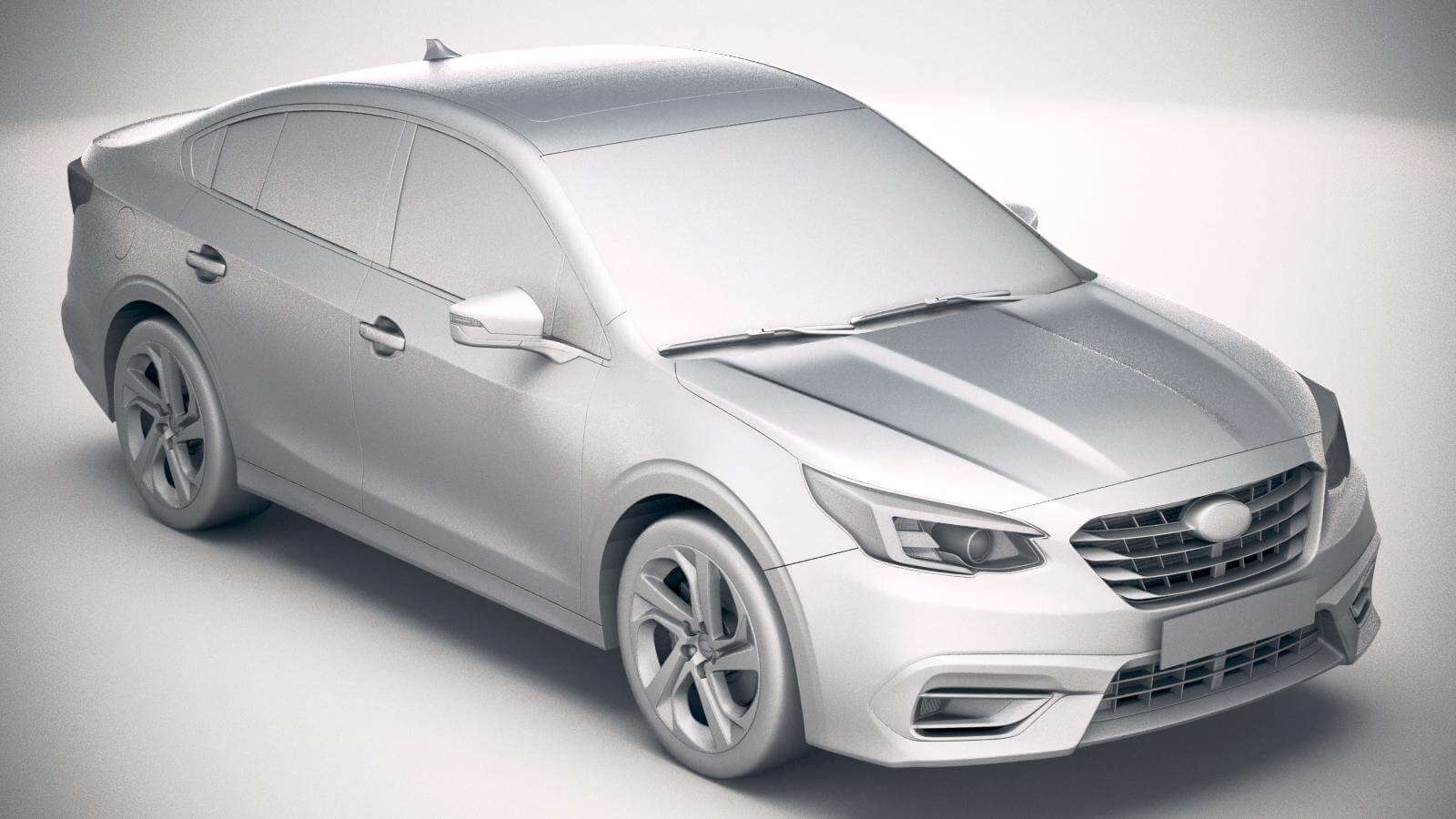 Subaru Legacy 2020 - 3D Model by SQUIR