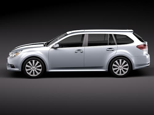 Subaru Legacy Estate 2010 - 3D Model by SQUIR