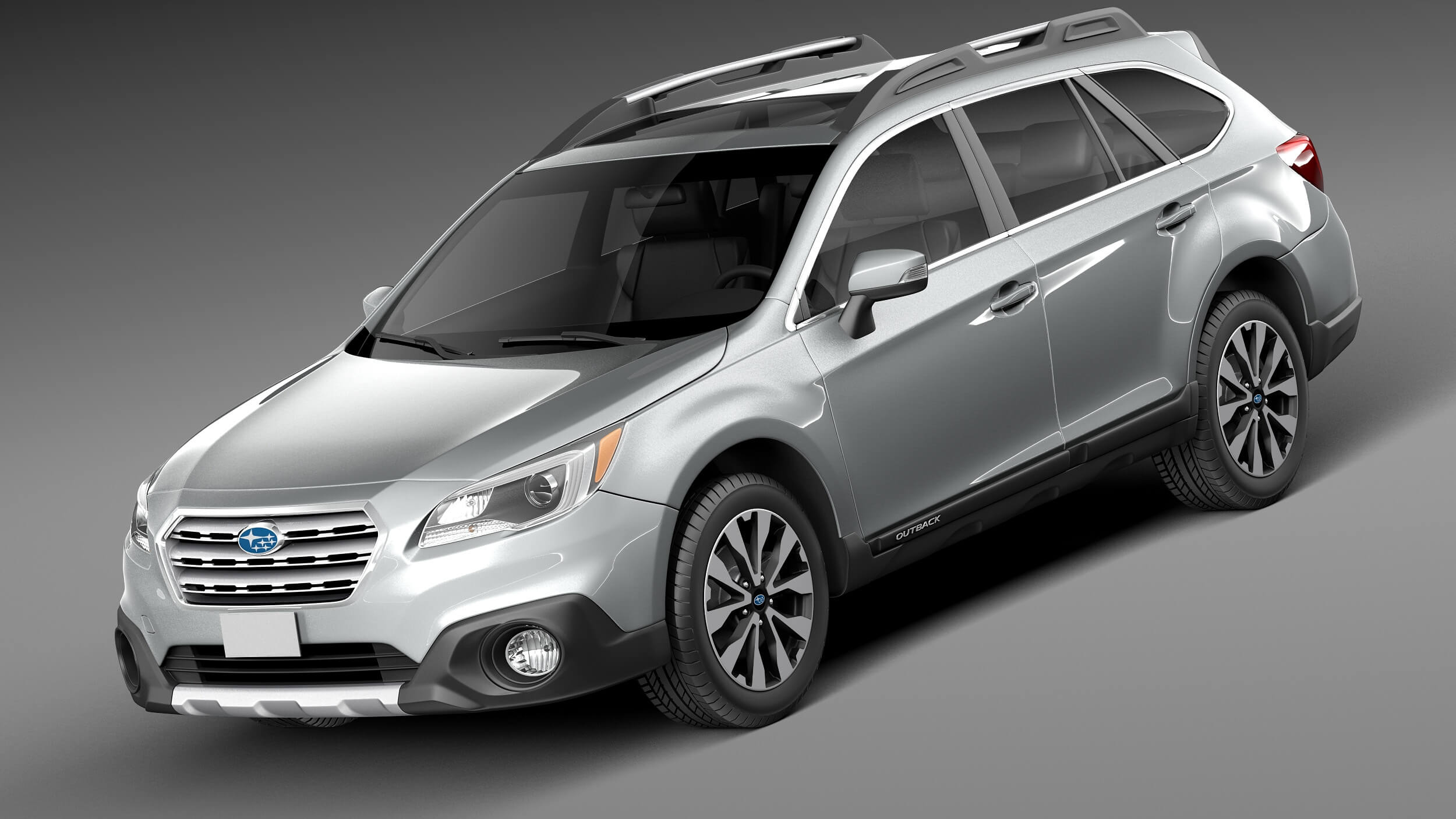 Subaru Outback 2015 - 3D Model by SQUIR