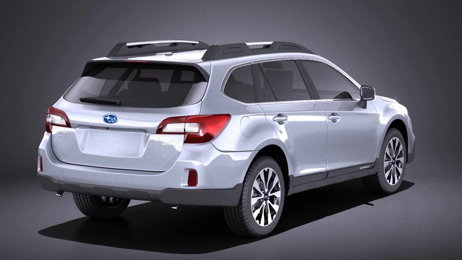 Subaru Outback 2017 (V-Ray) 3D Model by SQUIR