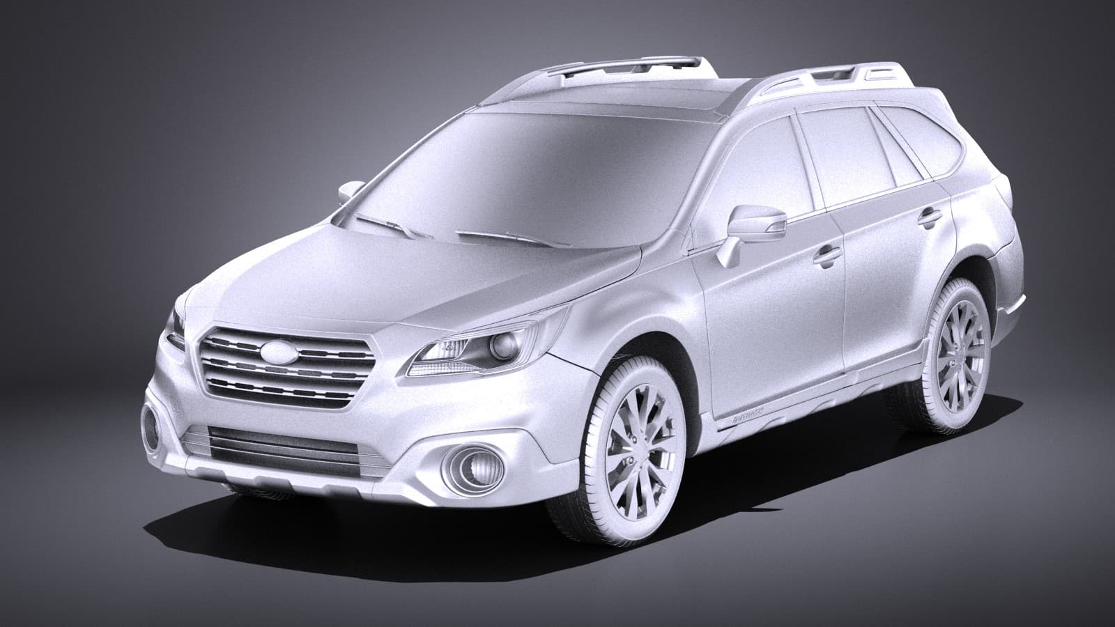 Subaru Outback 2017 (V-Ray) 3D Model by SQUIR