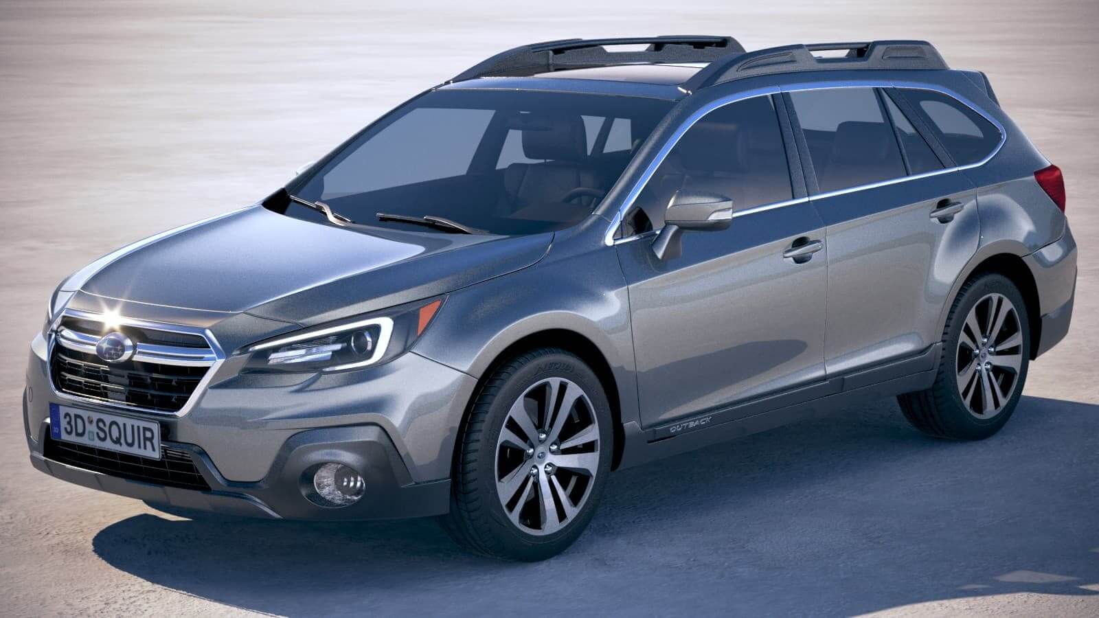 Subaru Outback 2018 - 3D Model by SQUIR