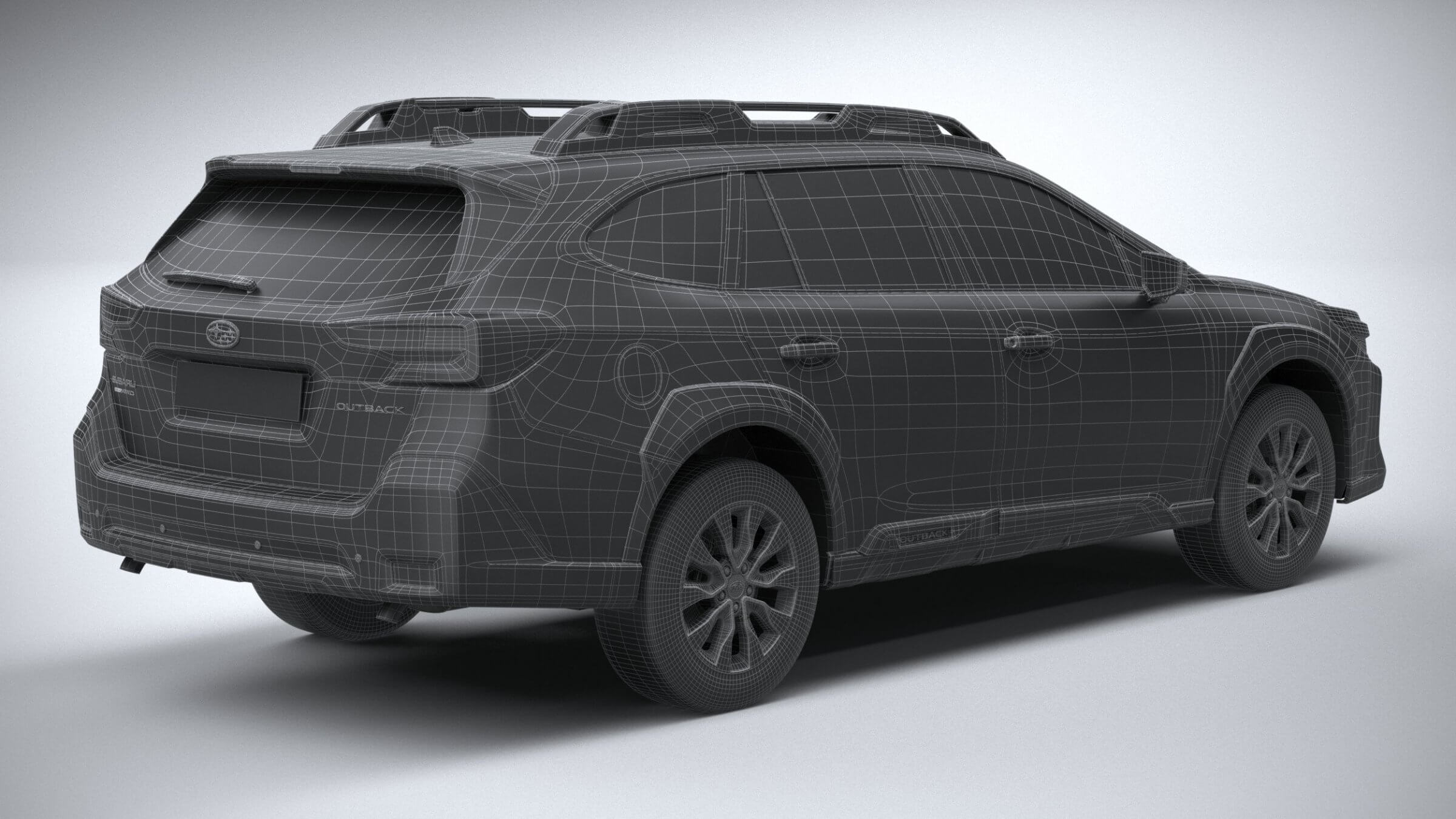 Subaru Outback 2023 - 3D Model by SQUIR