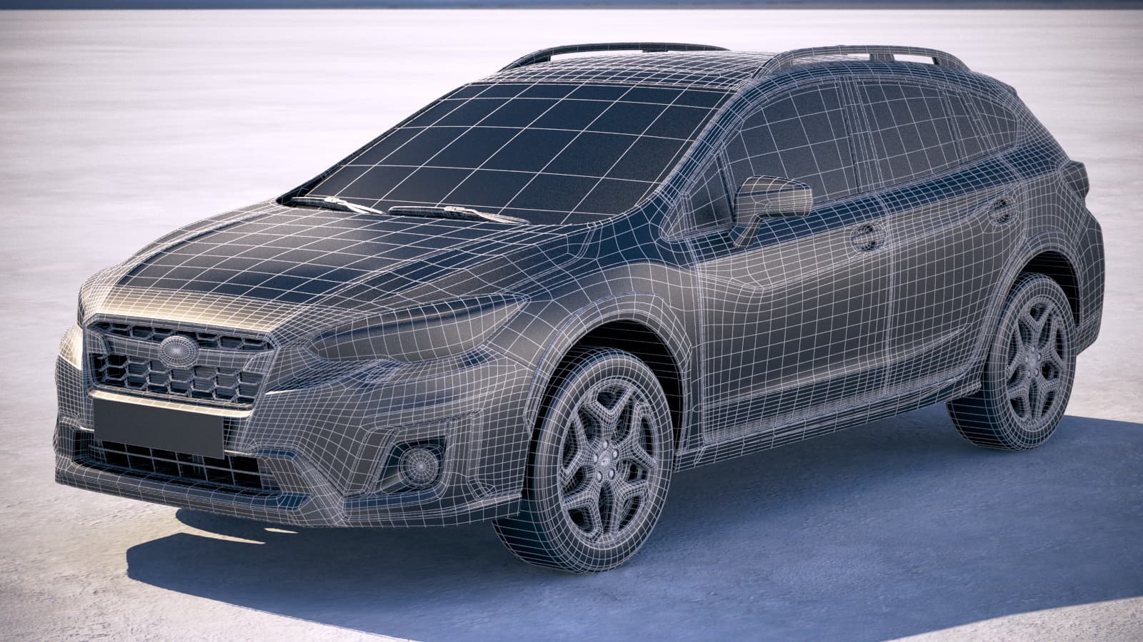 Subaru XV 2018 - 3D Model by SQUIR