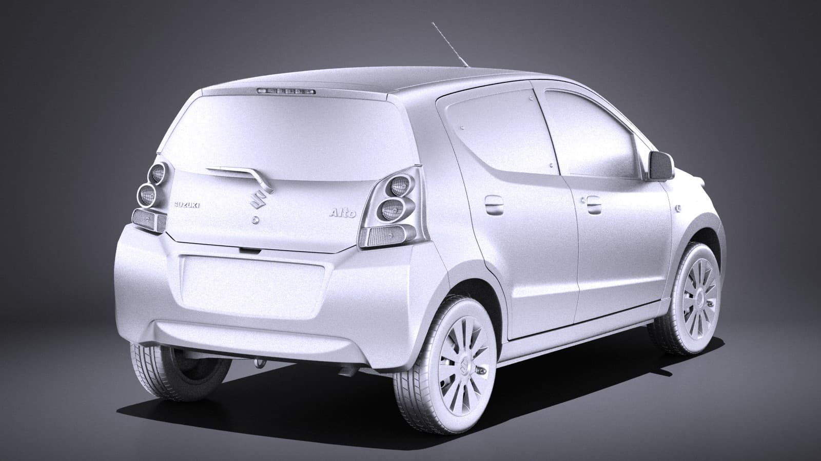 Suzuki Alto GL 2009-2015 (V-Ray) 3D Model by SQUIR