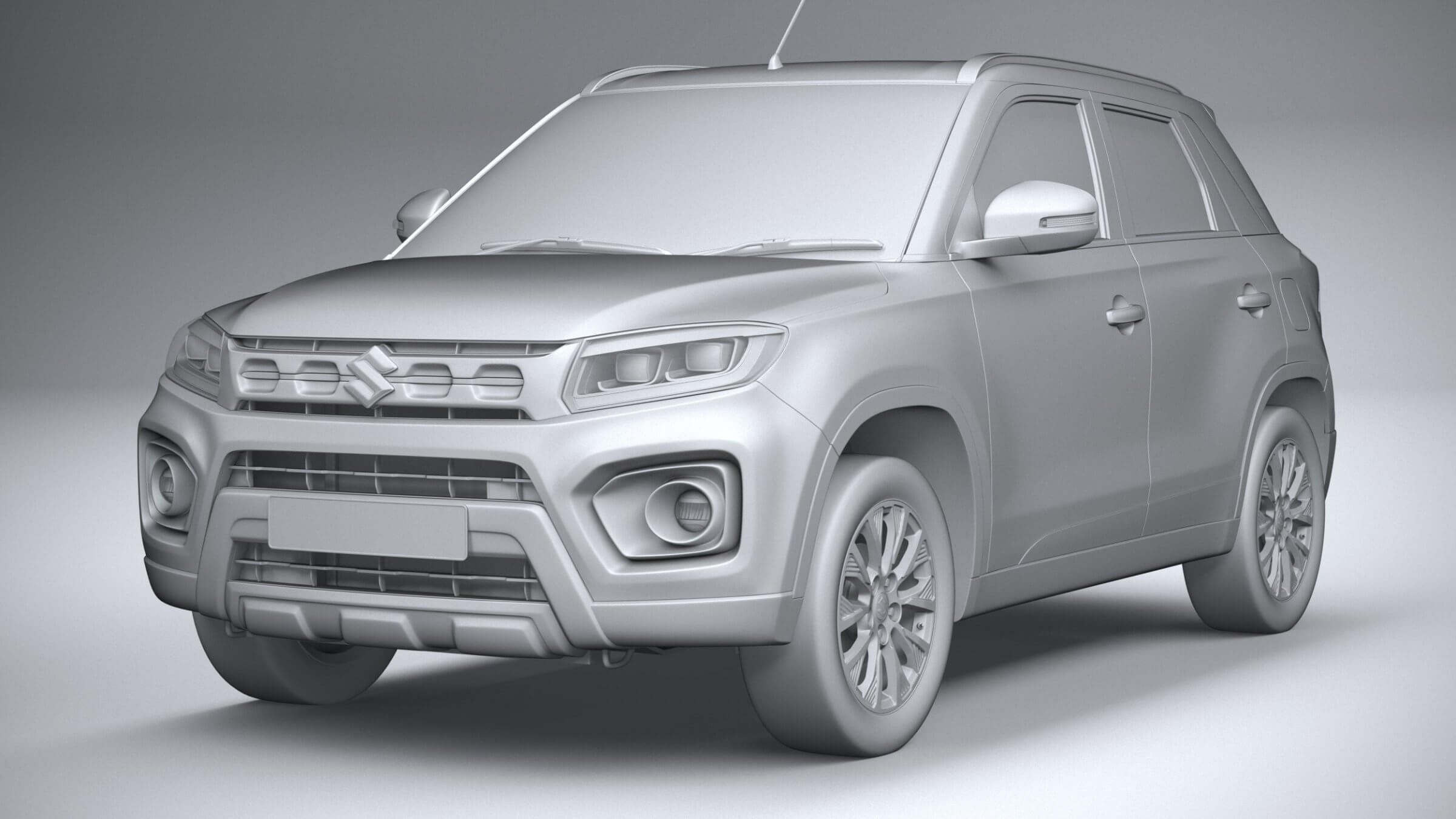 Suzuki Brezza 2021 - 3D Model by SQUIR