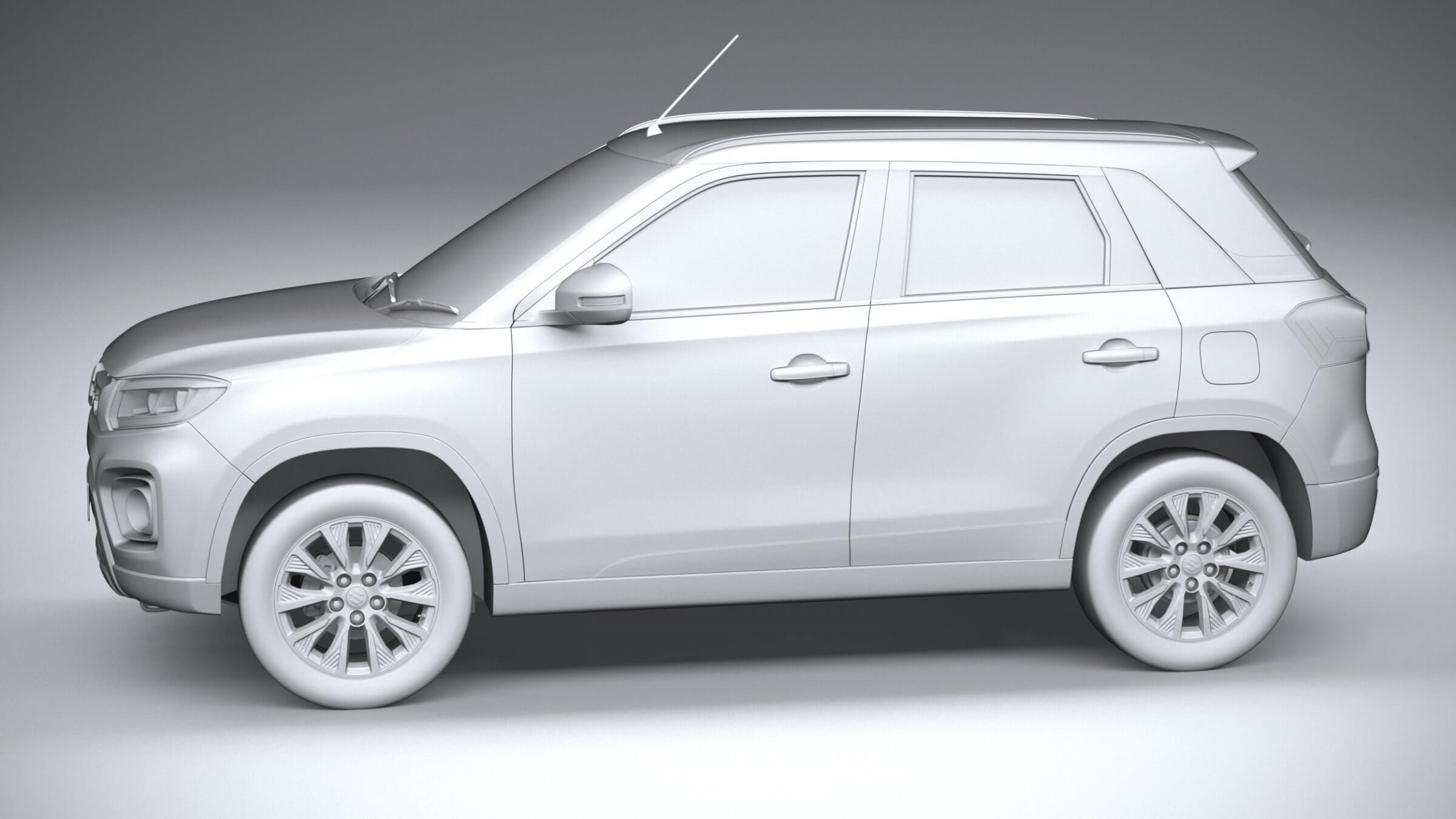 Suzuki Brezza 2021 - 3D Model by SQUIR