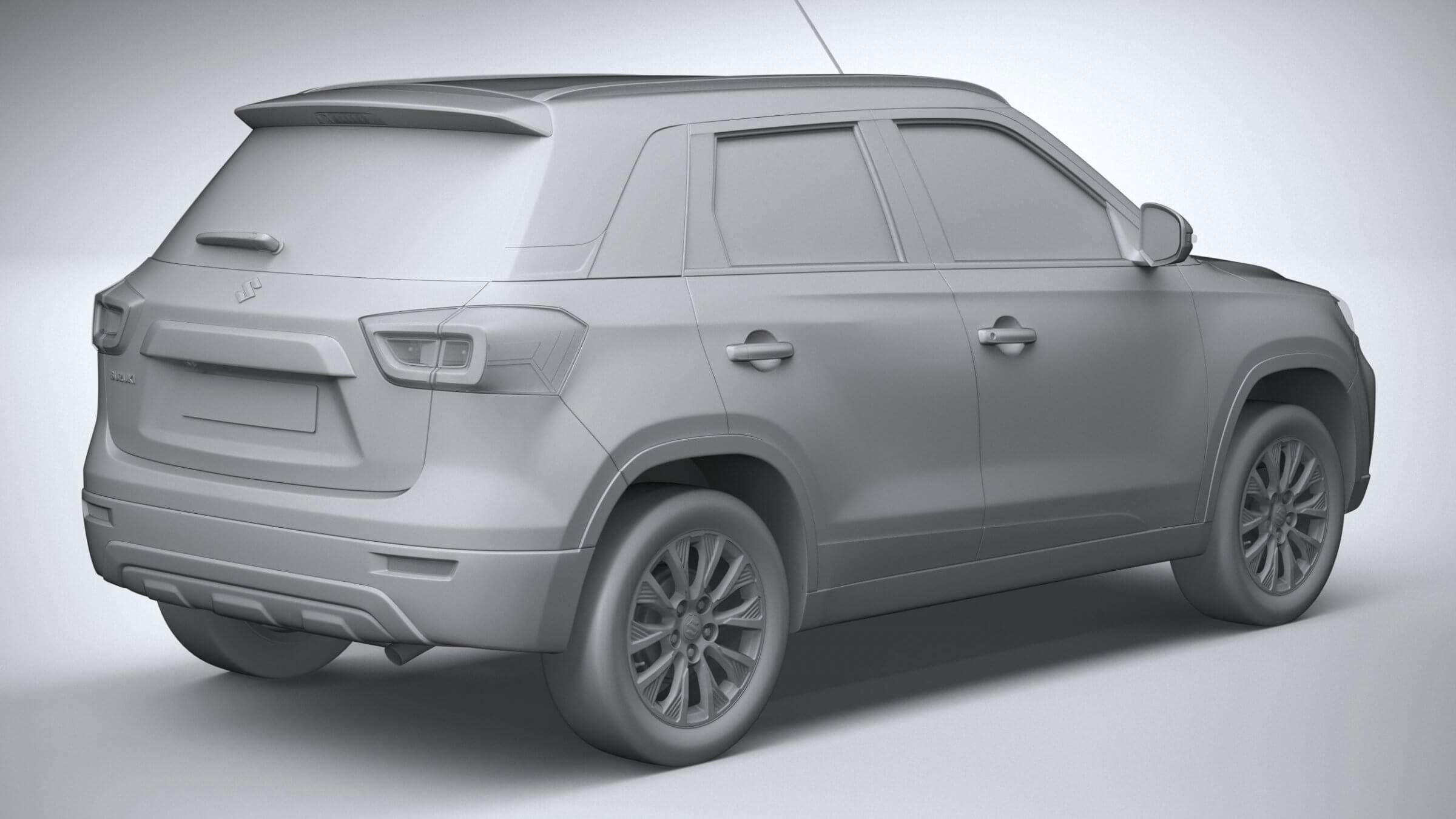 Suzuki Brezza 2021 - 3D Model by SQUIR