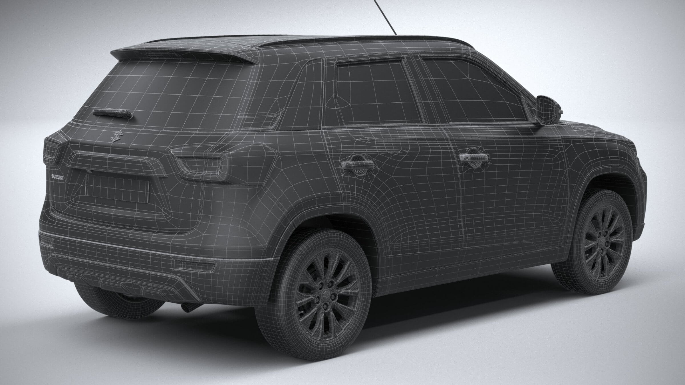 Suzuki Brezza 2021 - 3D Model by SQUIR