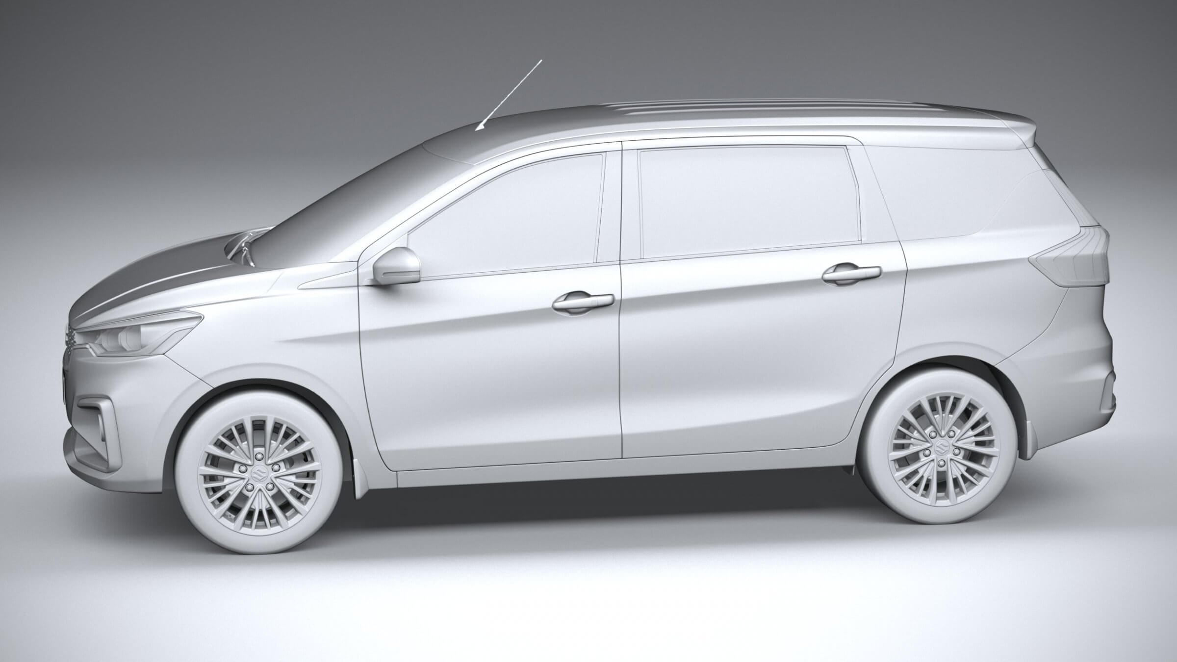 Suzuki Ertiga 2021 - 3D Model by SQUIR