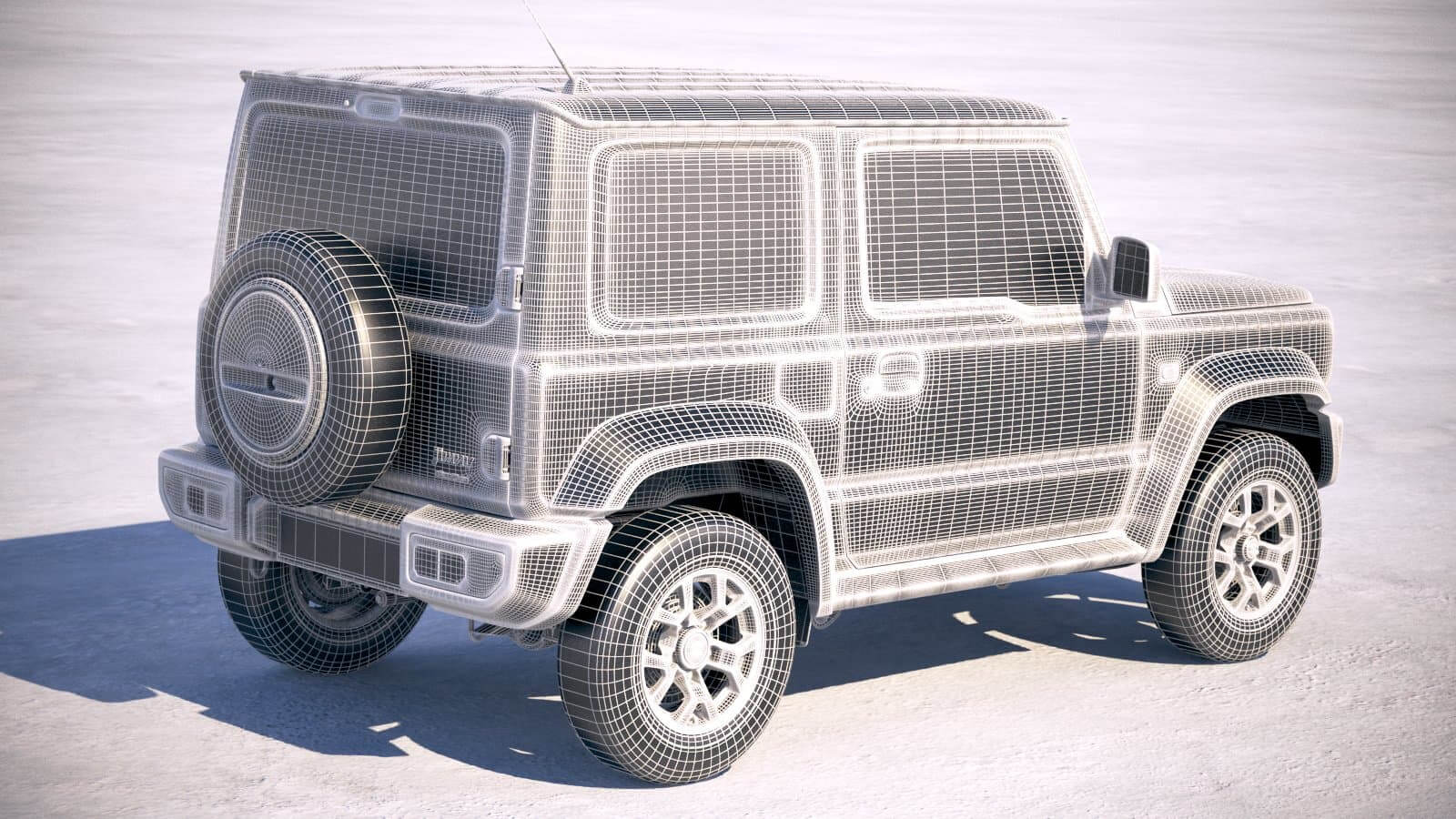 Suzuki Jimny 2018 - 3D Model by SQUIR