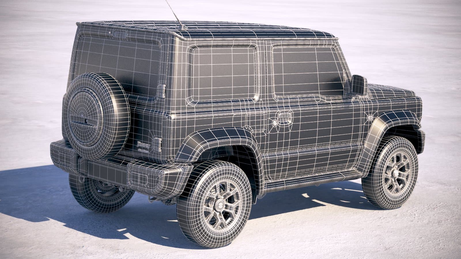 Suzuki Jimny 2018 - 3D Model by SQUIR