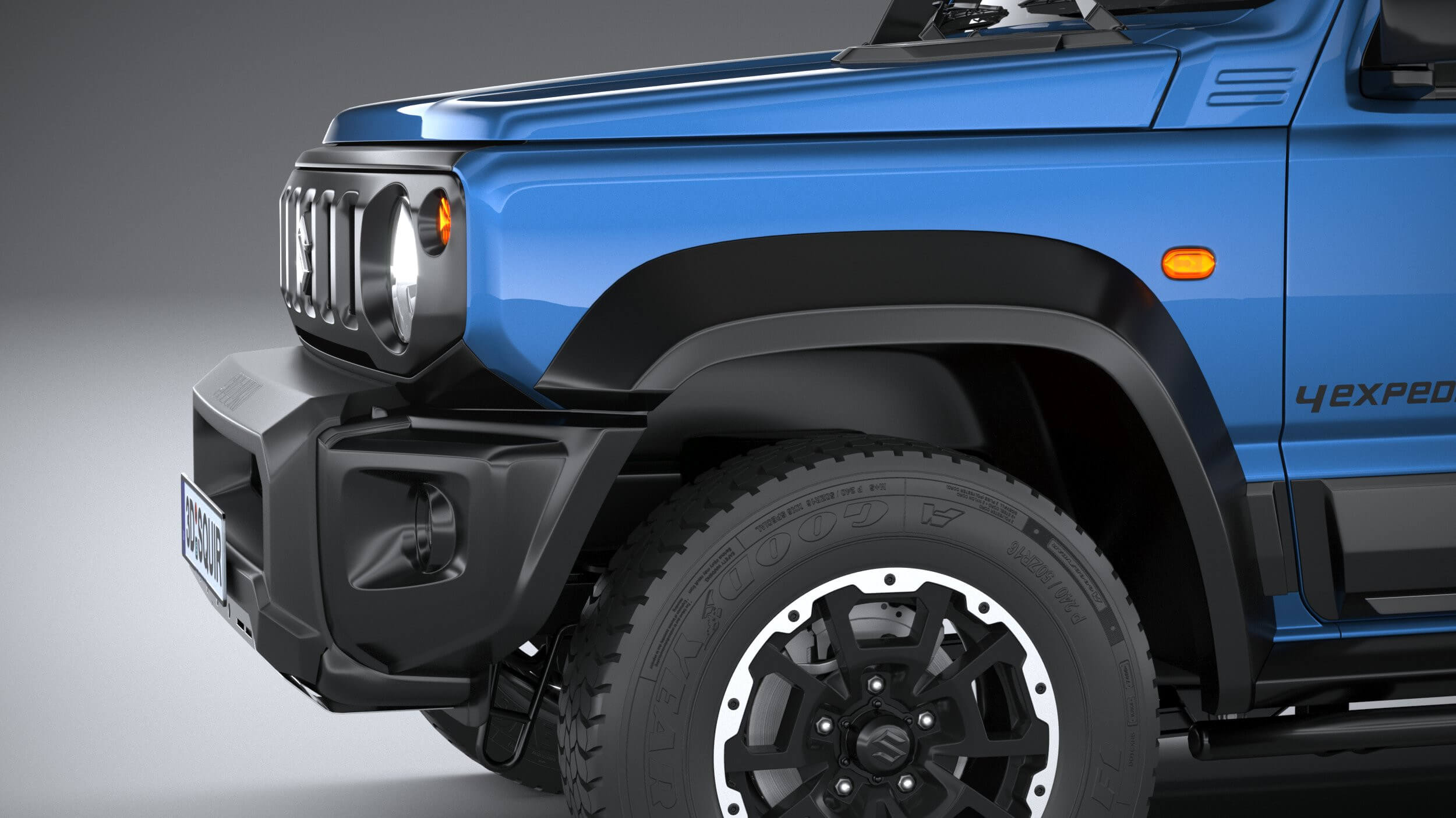 Suzuki Jimny 4Expedition 2024 - 3D Model by SQUIR