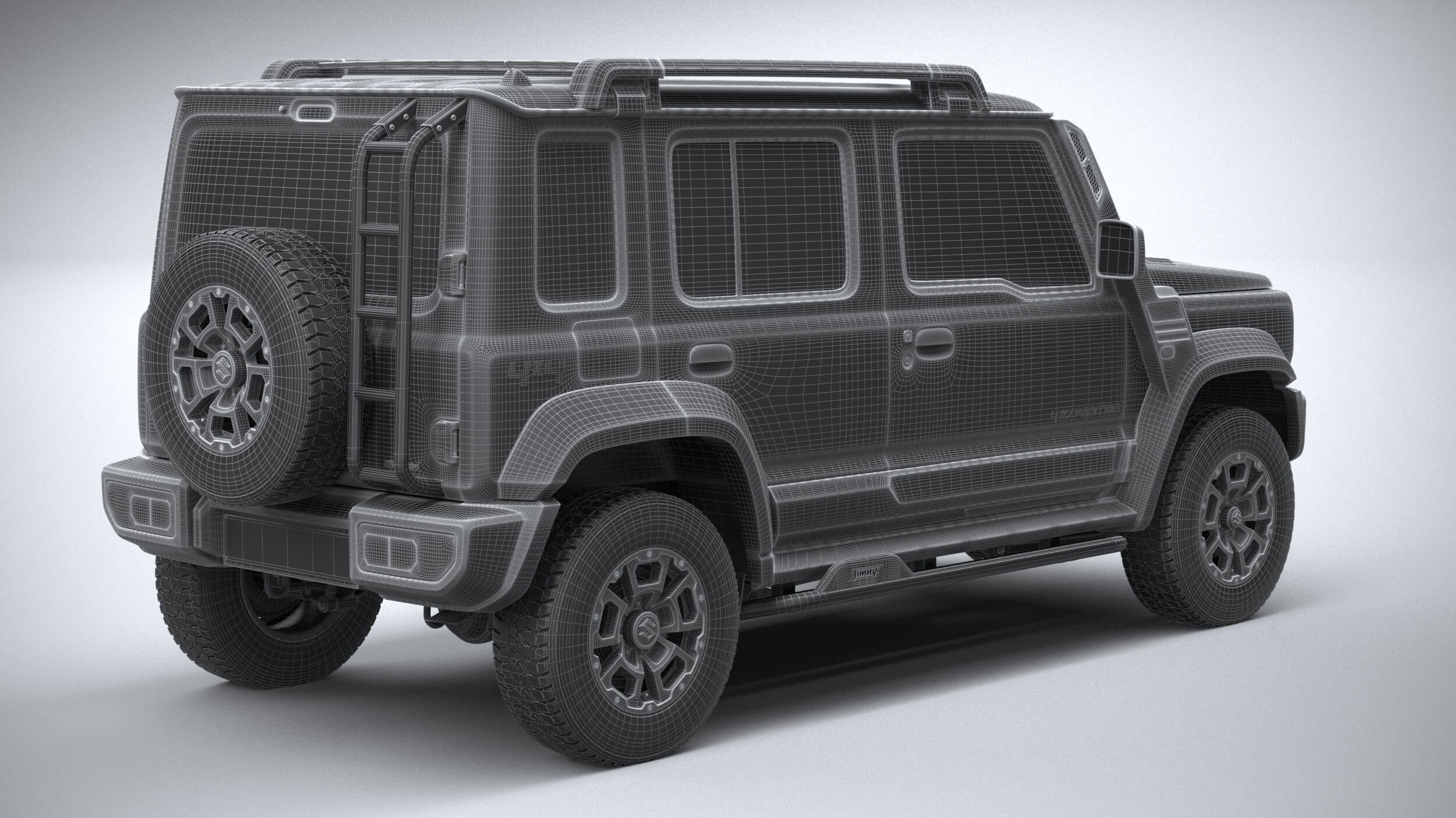 Suzuki Jimny 4Expedition 5Door 2024 - 3D Model by SQUIR