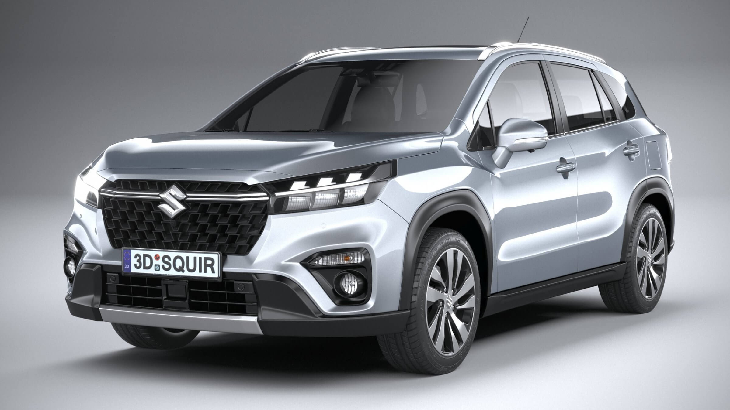 Suzuki S-Cross 2022 3D Model by SQUIR
