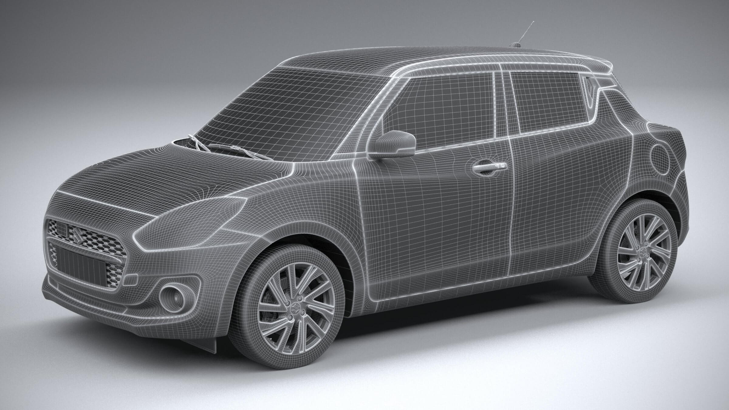 Suzuki Swift 2021 - 3D Model by SQUIR