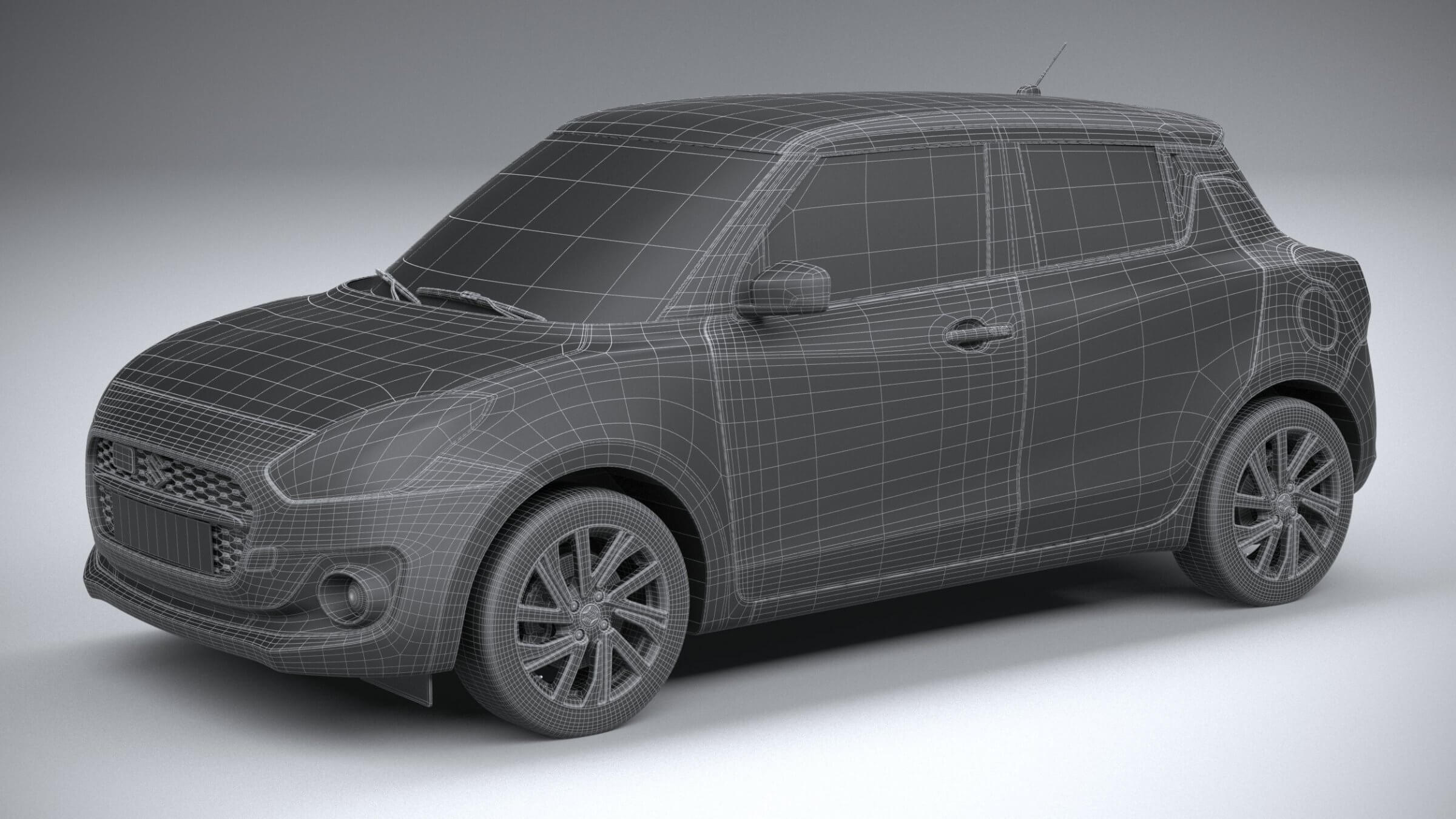 Suzuki Swift 2021 - 3D Model by SQUIR
