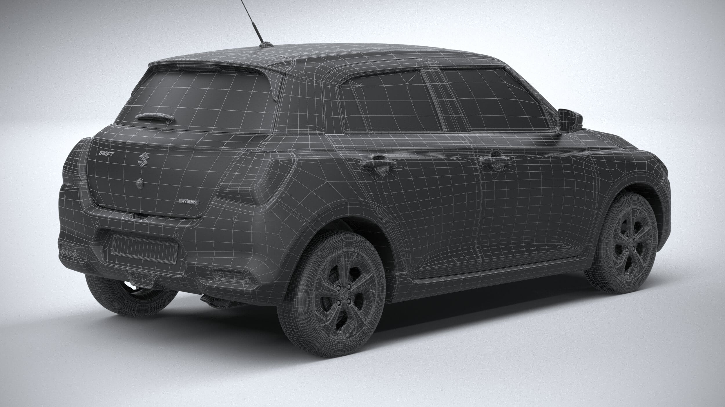 Suzuki Swift 2024 - 3D Model by SQUIR