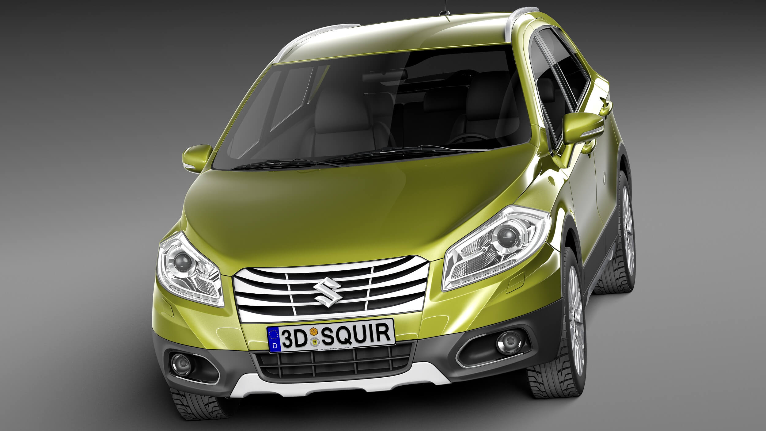 Suzuki SX4 2014 - 3D Model by SQUIR