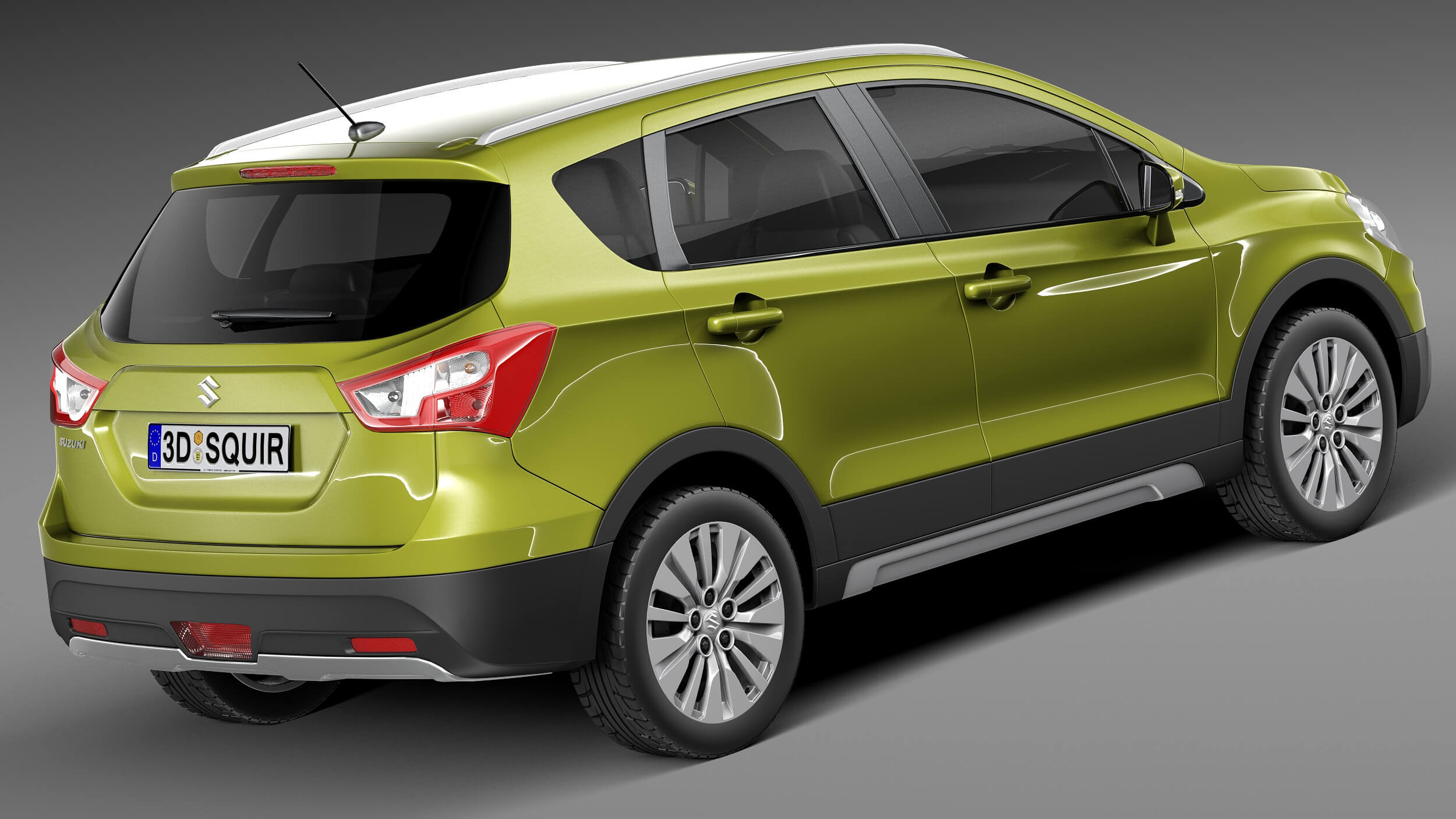 Suzuki SX4 2014 - 3D Model by SQUIR