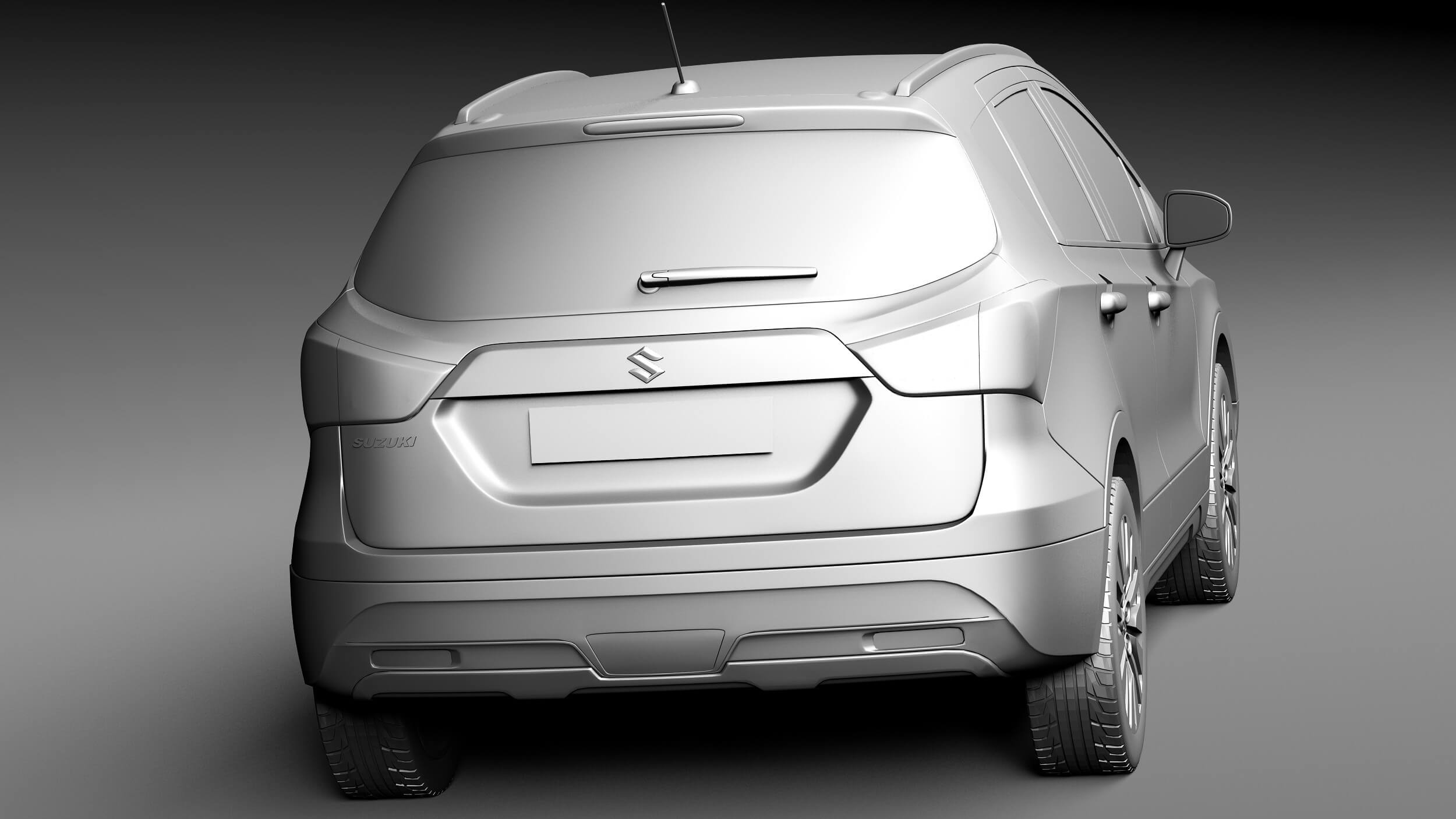 Suzuki SX4 2014 - 3D Model by SQUIR