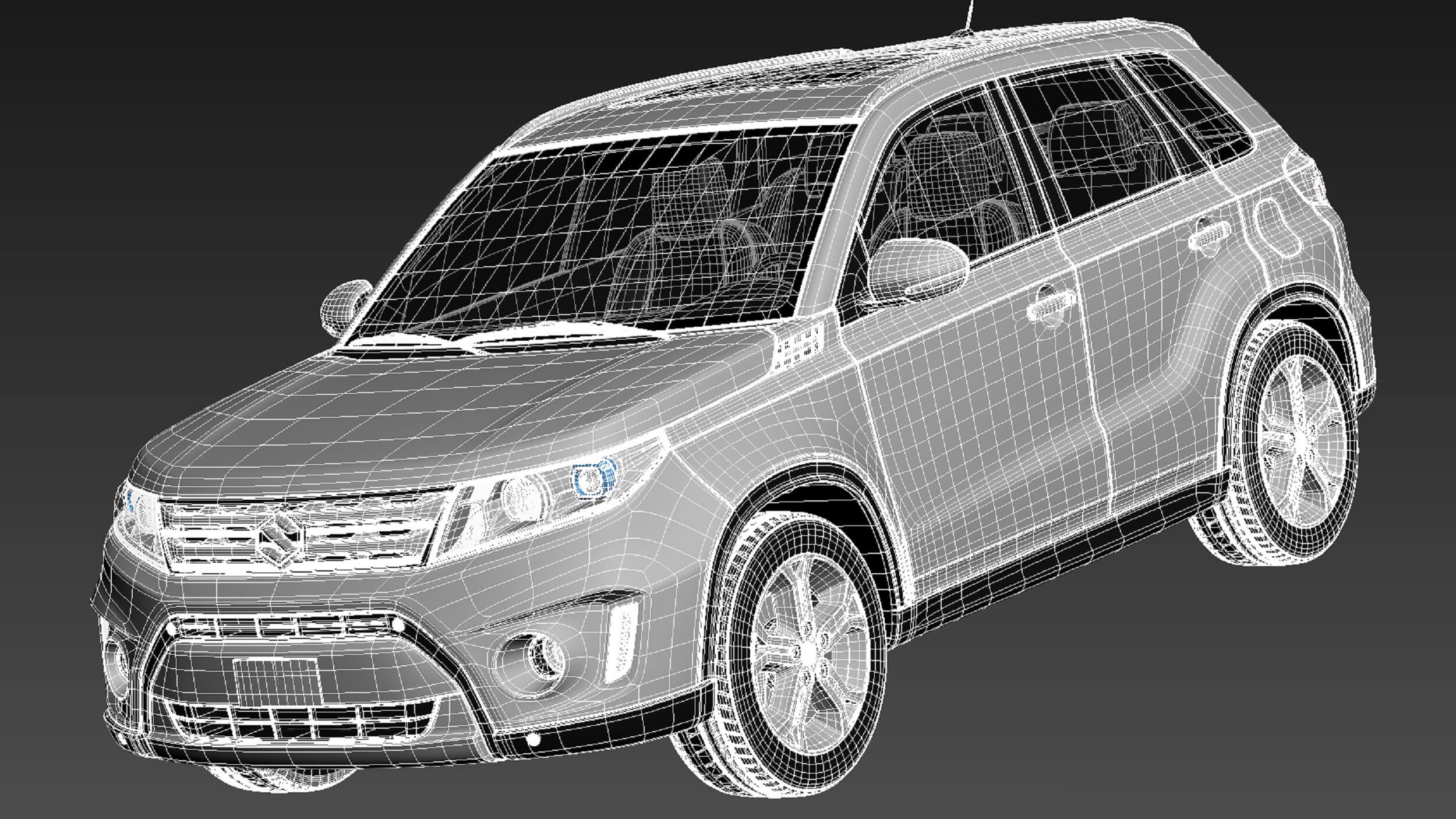 Suzuki Vitara 2015 - 3D Model by SQUIR