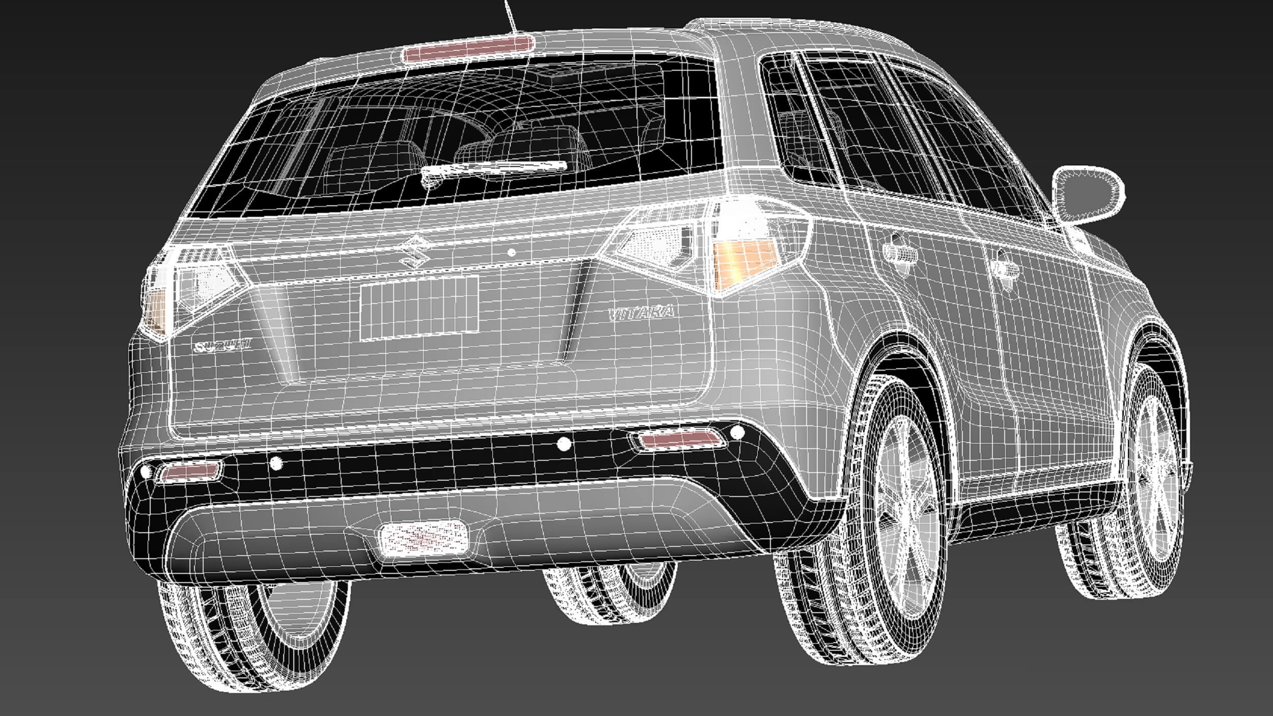 Suzuki Vitara 2015 - 3D Model by SQUIR
