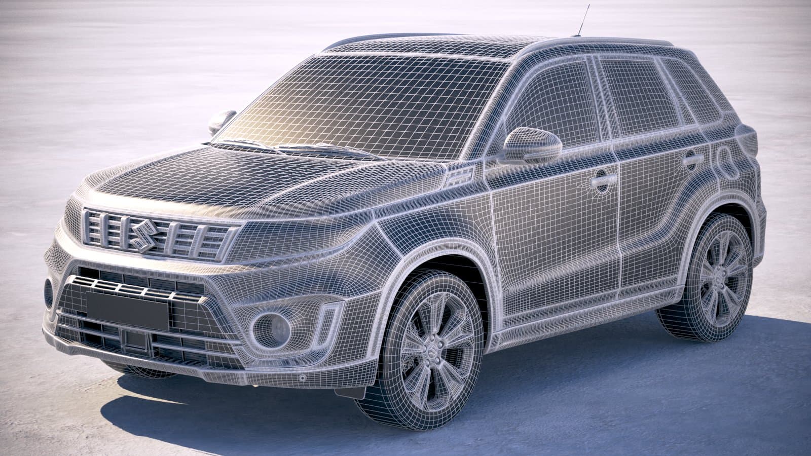 Suzuki Vitara 2019 - 3D Model by SQUIR
