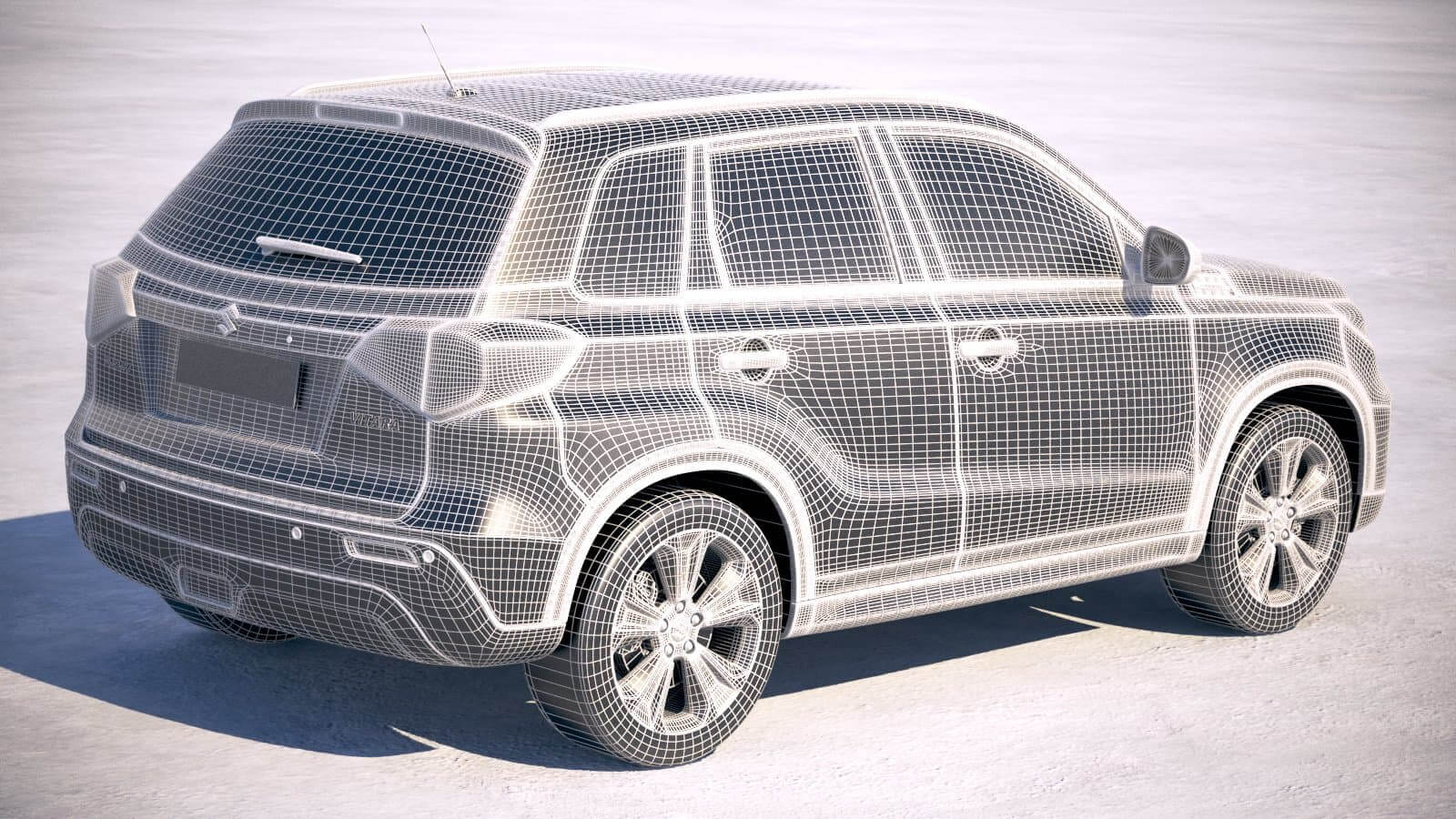 Suzuki Vitara 2019 - 3D Model by SQUIR