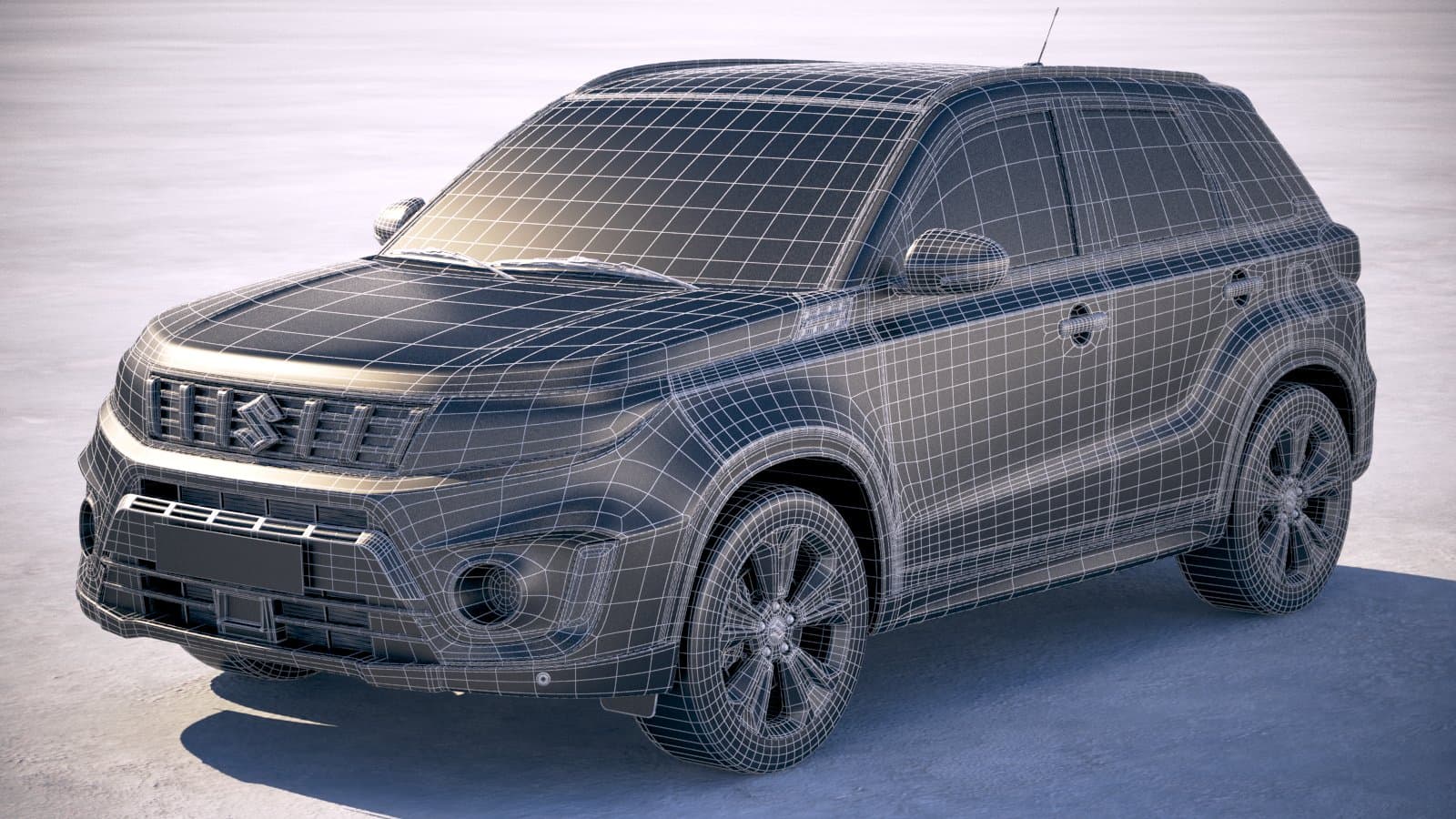 Suzuki Vitara 2019 - 3D Model by SQUIR