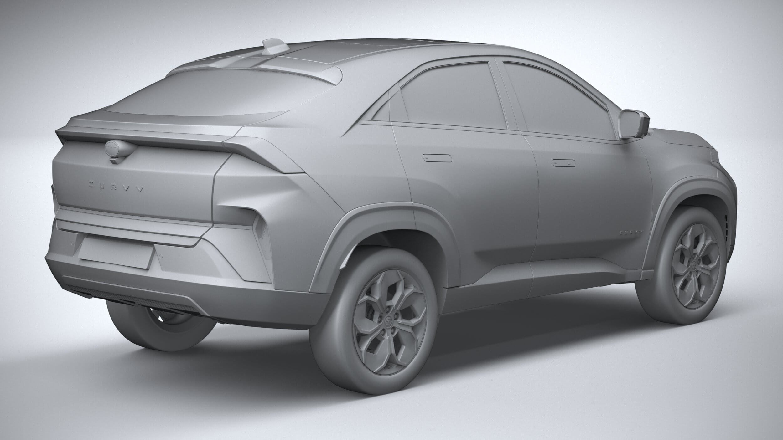 Tata Curvv 2025 - 3D Model by SQUIR