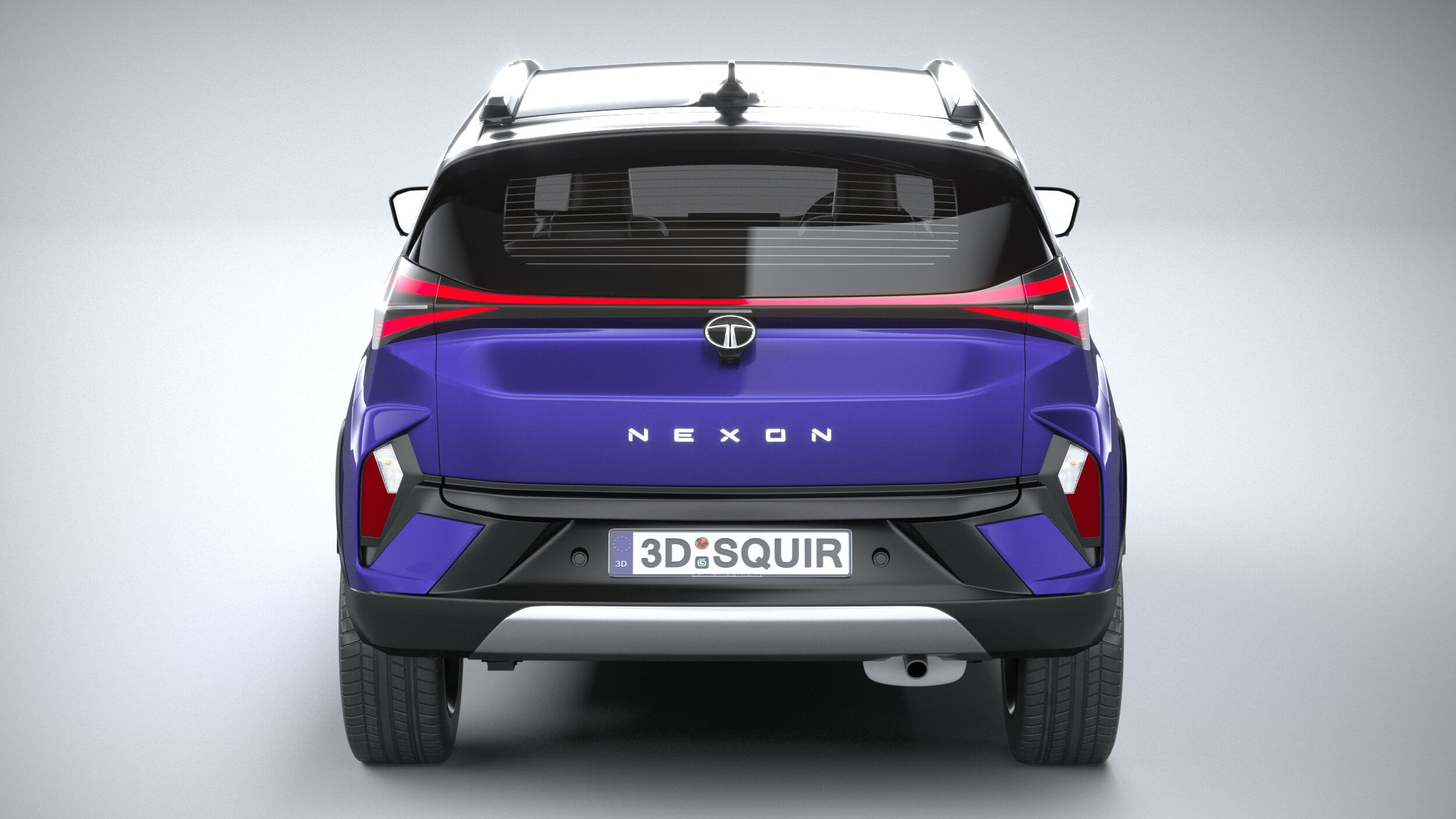 Tata Nexon 2024 - 3D Model by SQUIR