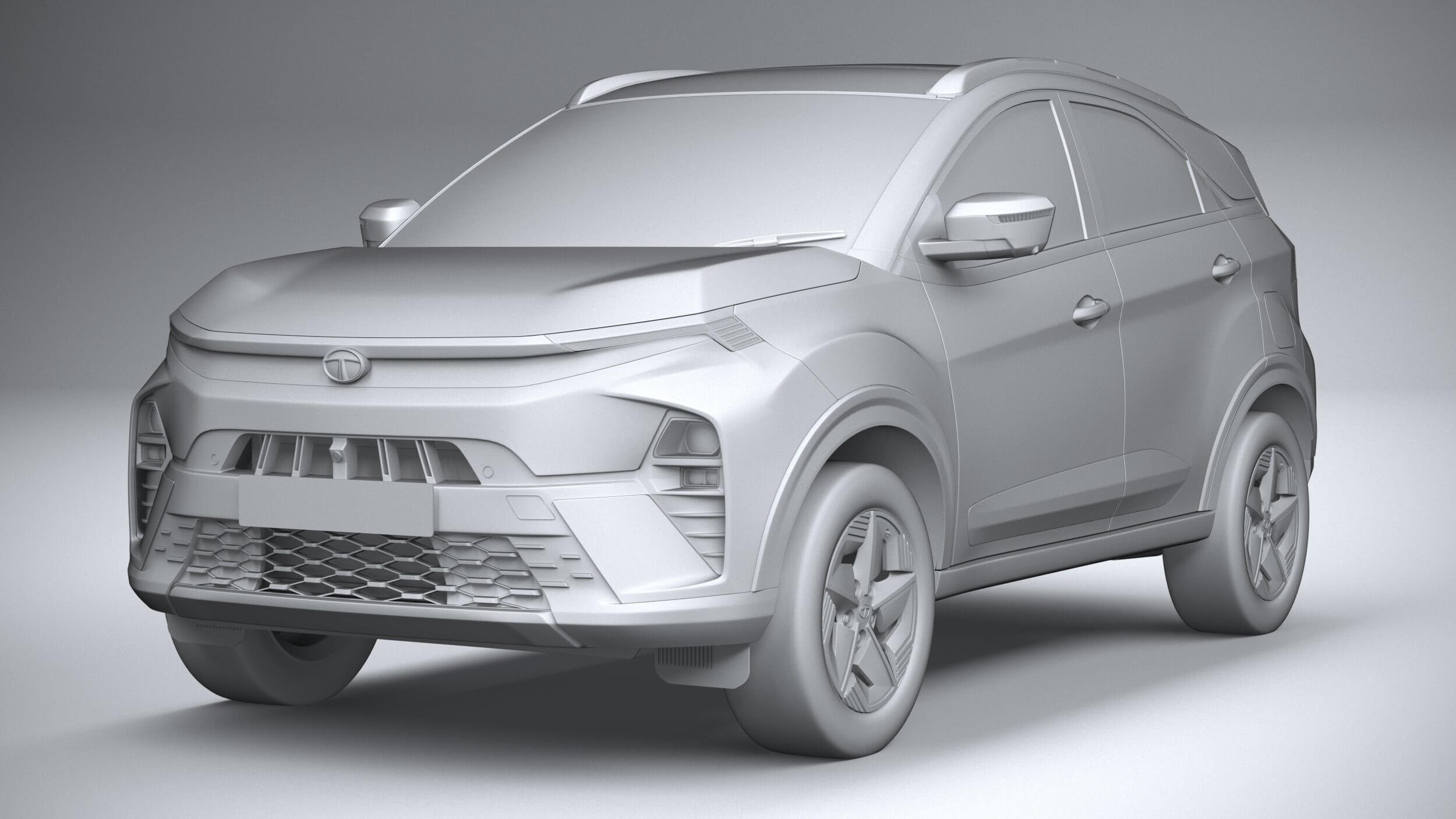 Tata Nexon 2024 - 3D Model by SQUIR
