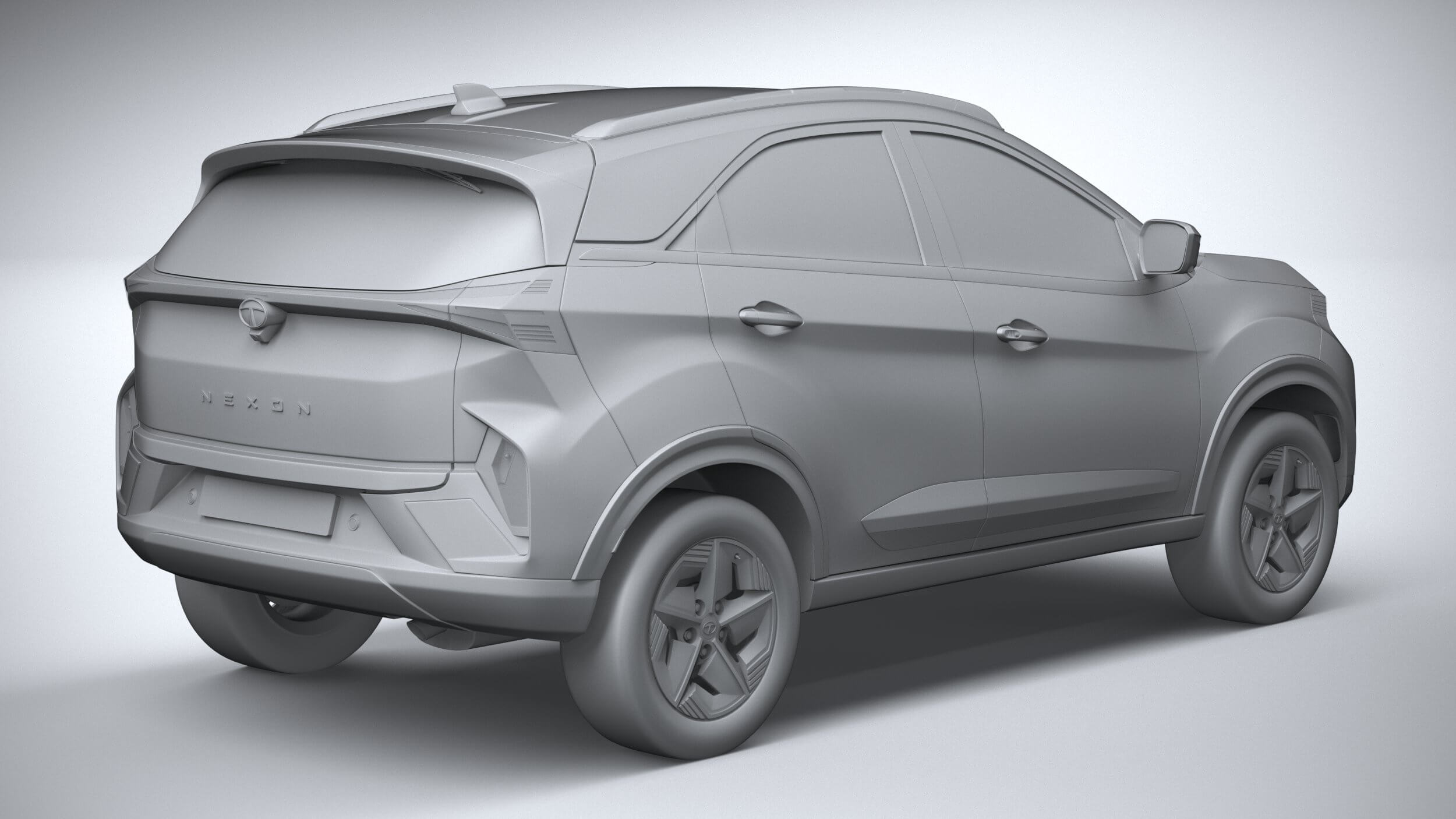 Tata Nexon 2024 - 3D Model by SQUIR