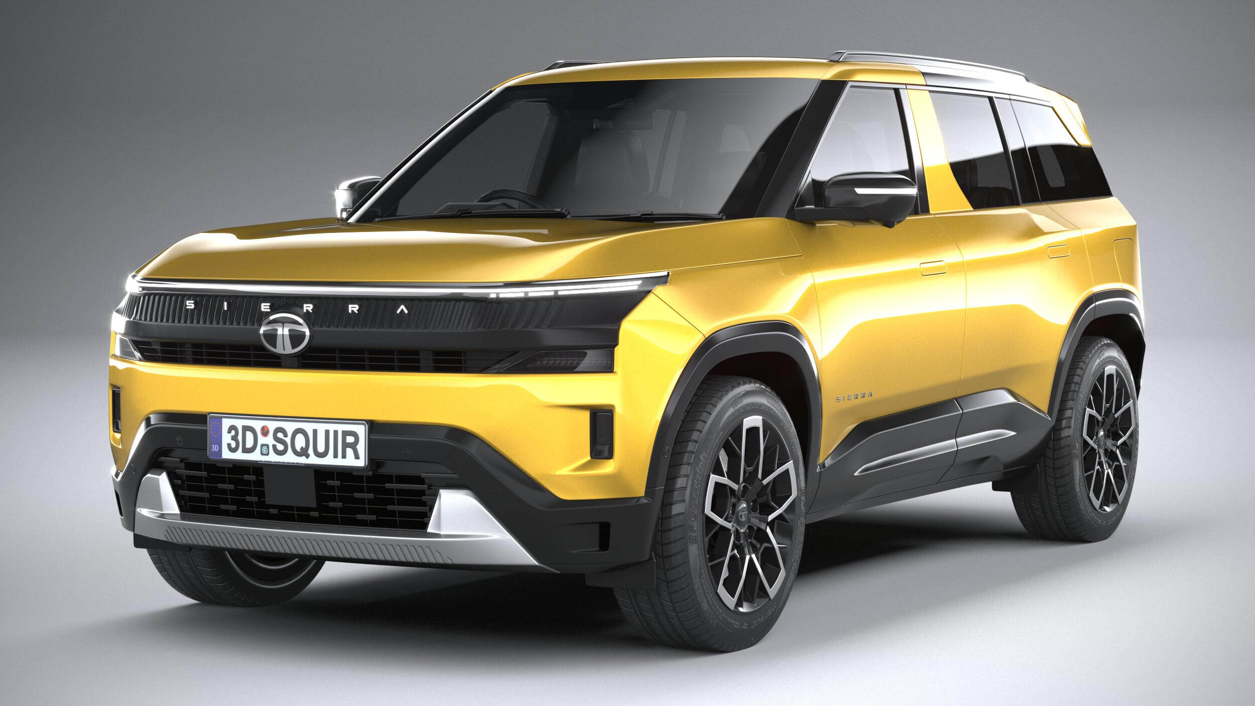 Tata Sierra 2025 - 3D Model by SQUIR