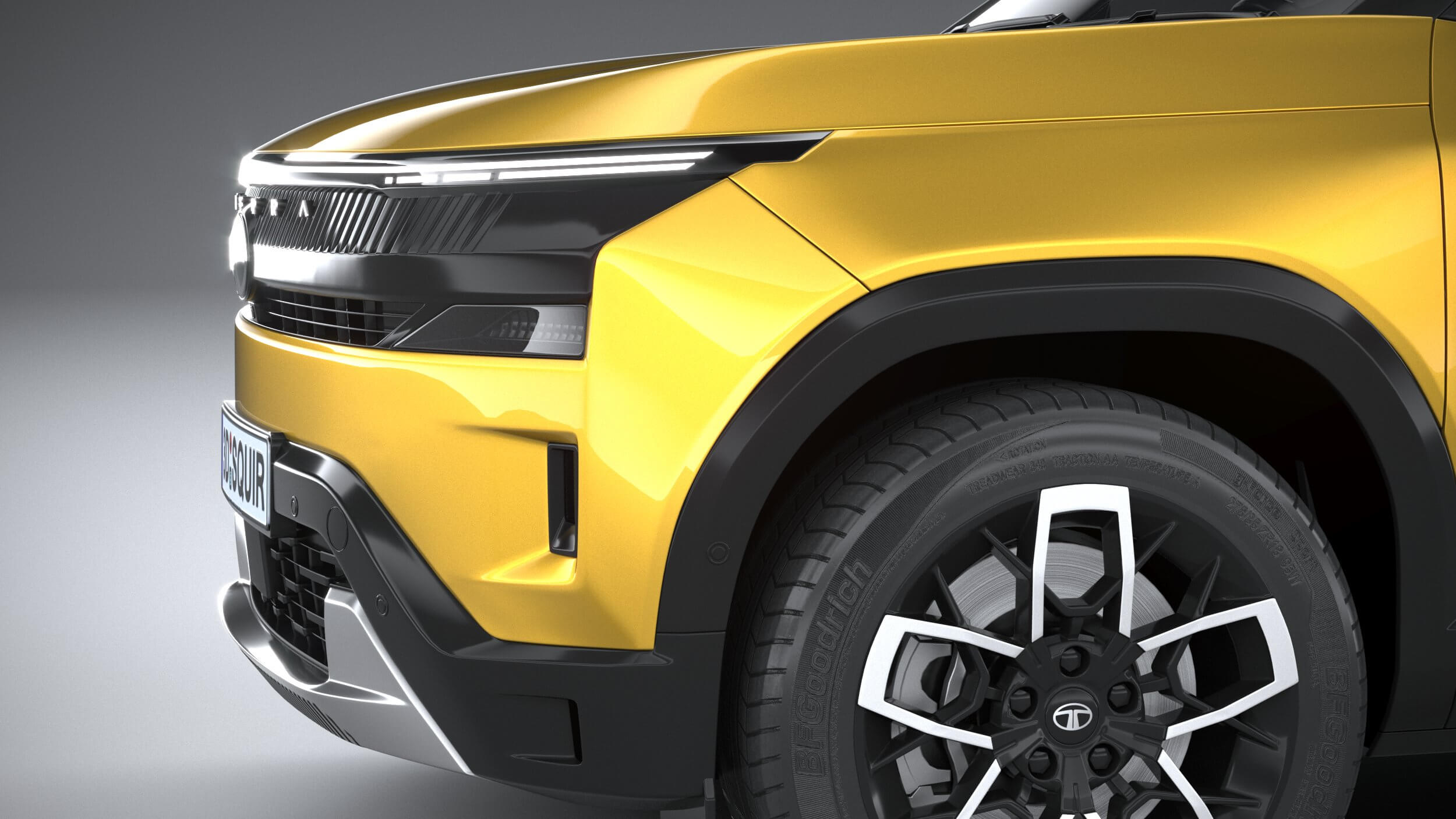 Tata Sierra 2025 - 3D Model by SQUIR