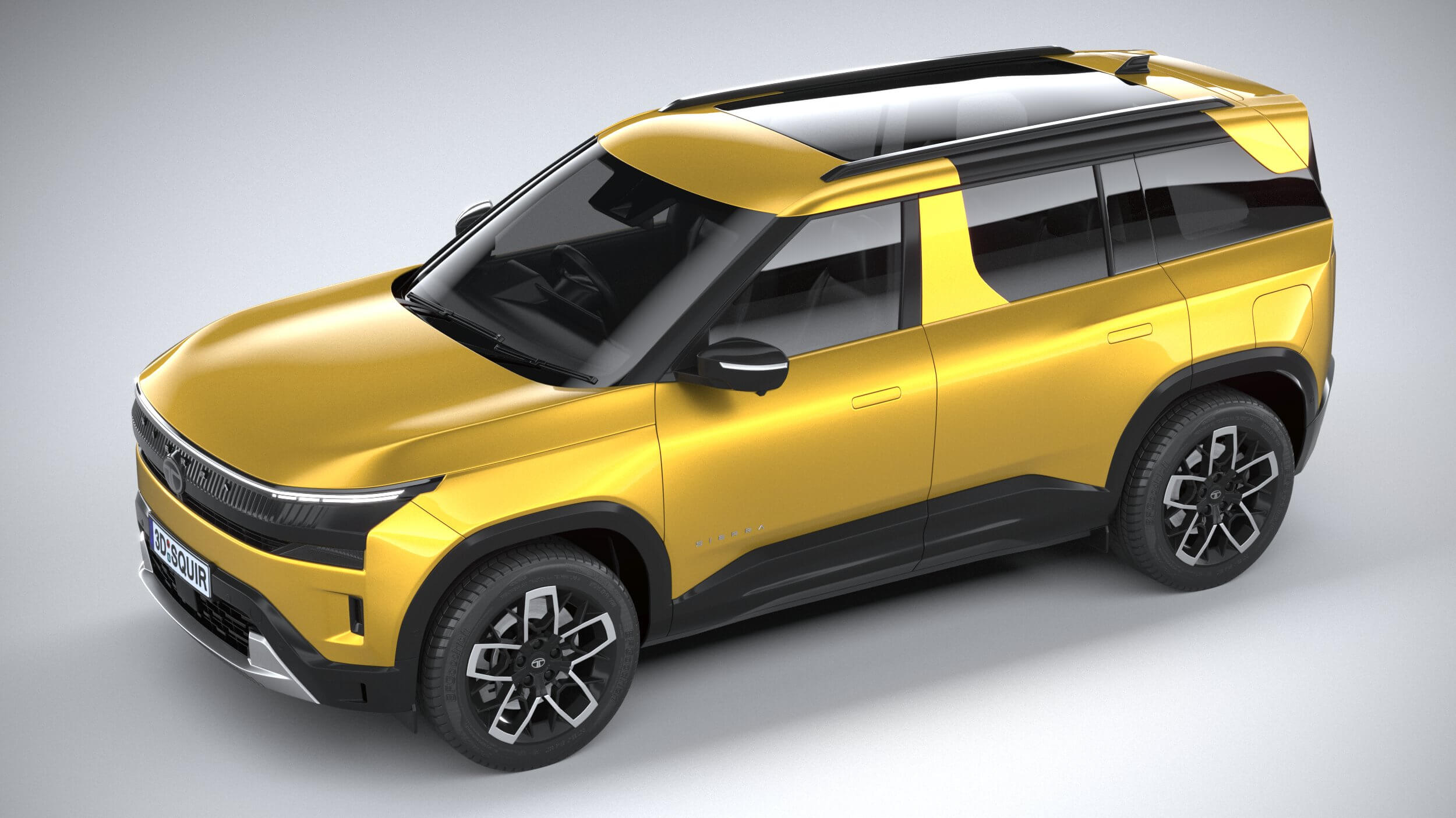 Tata Sierra 2025 - 3D Model by SQUIR