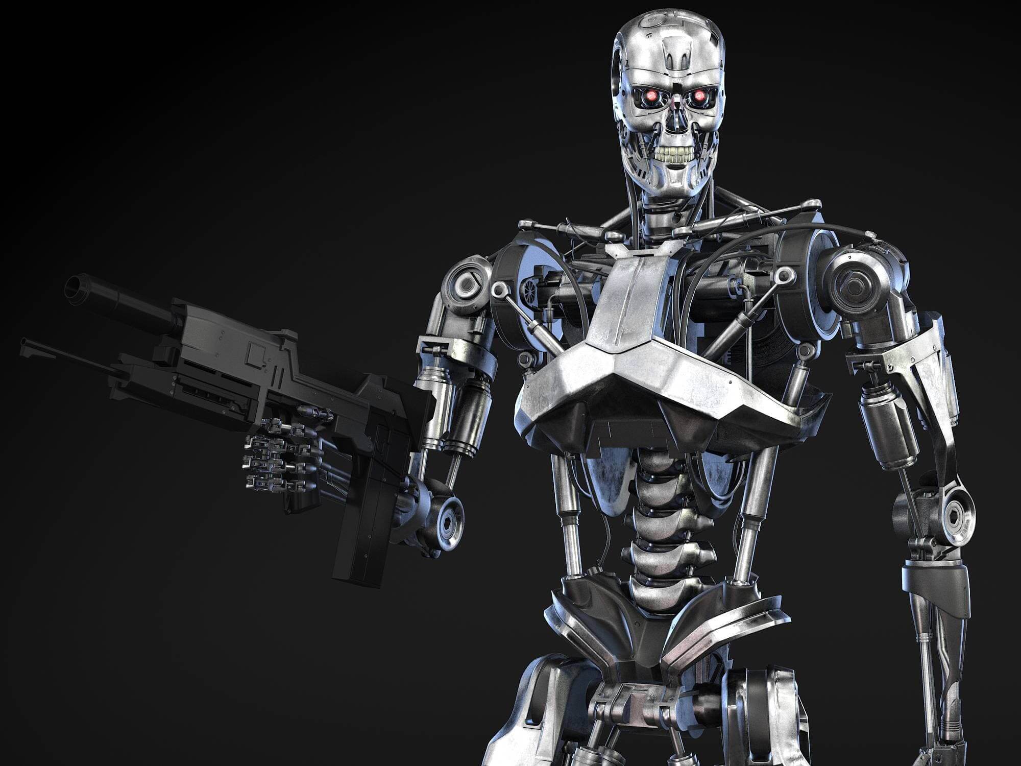 Terminator T-800 Genisys 3D Model by SQUIR