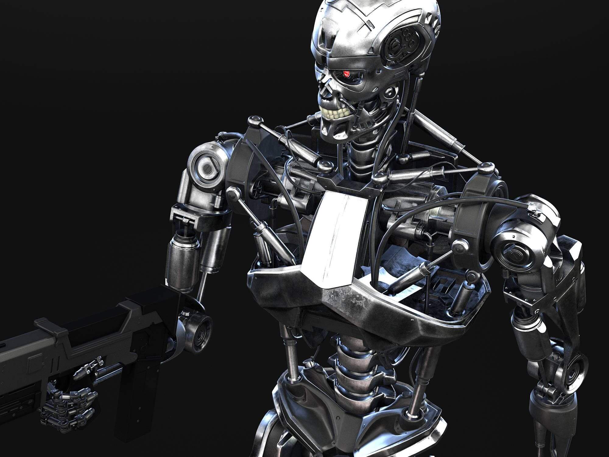 Terminator T-800 Genisys 3D Model by SQUIR
