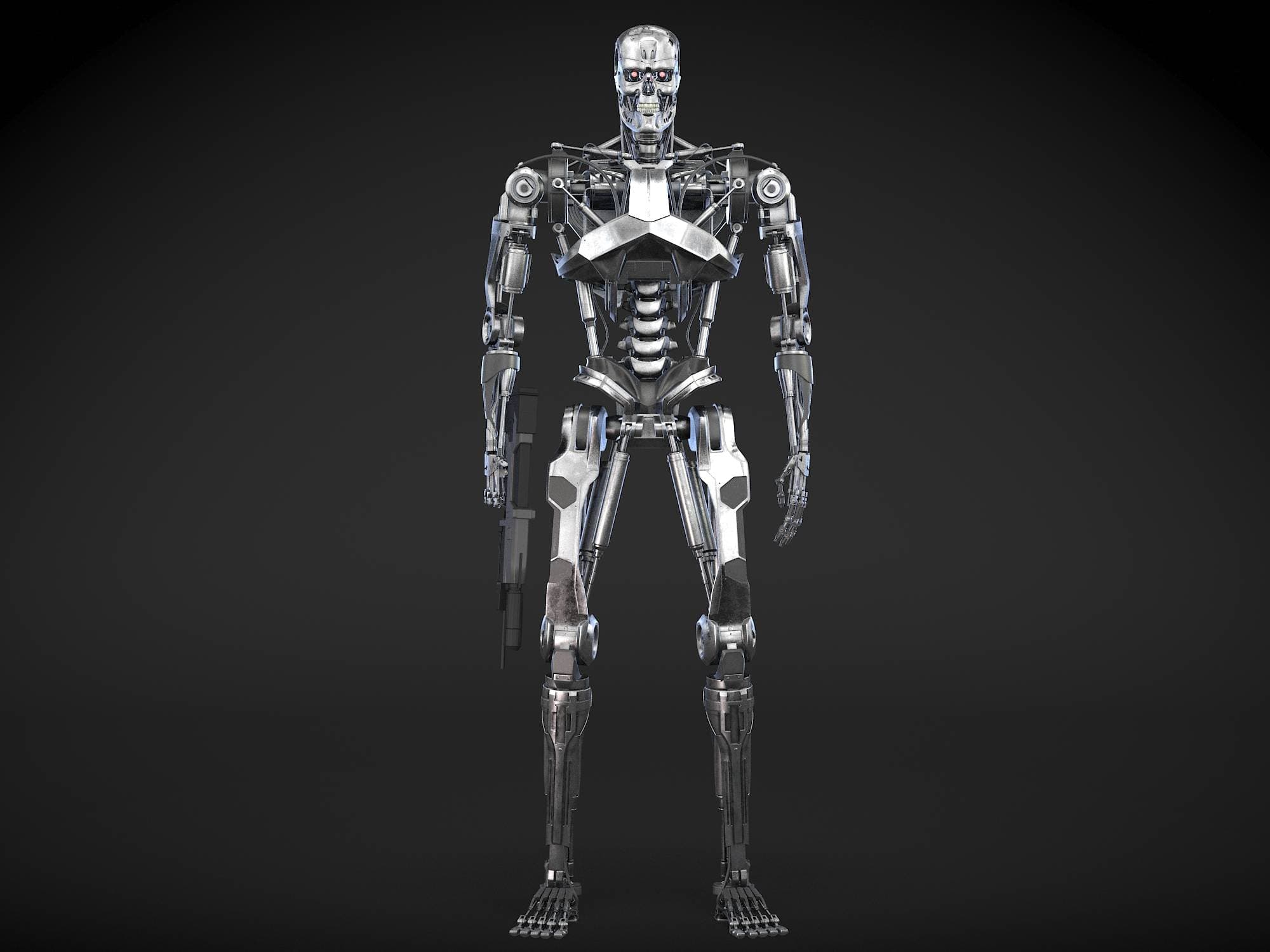 Terminator T-800 Genisys 3D Model by SQUIR