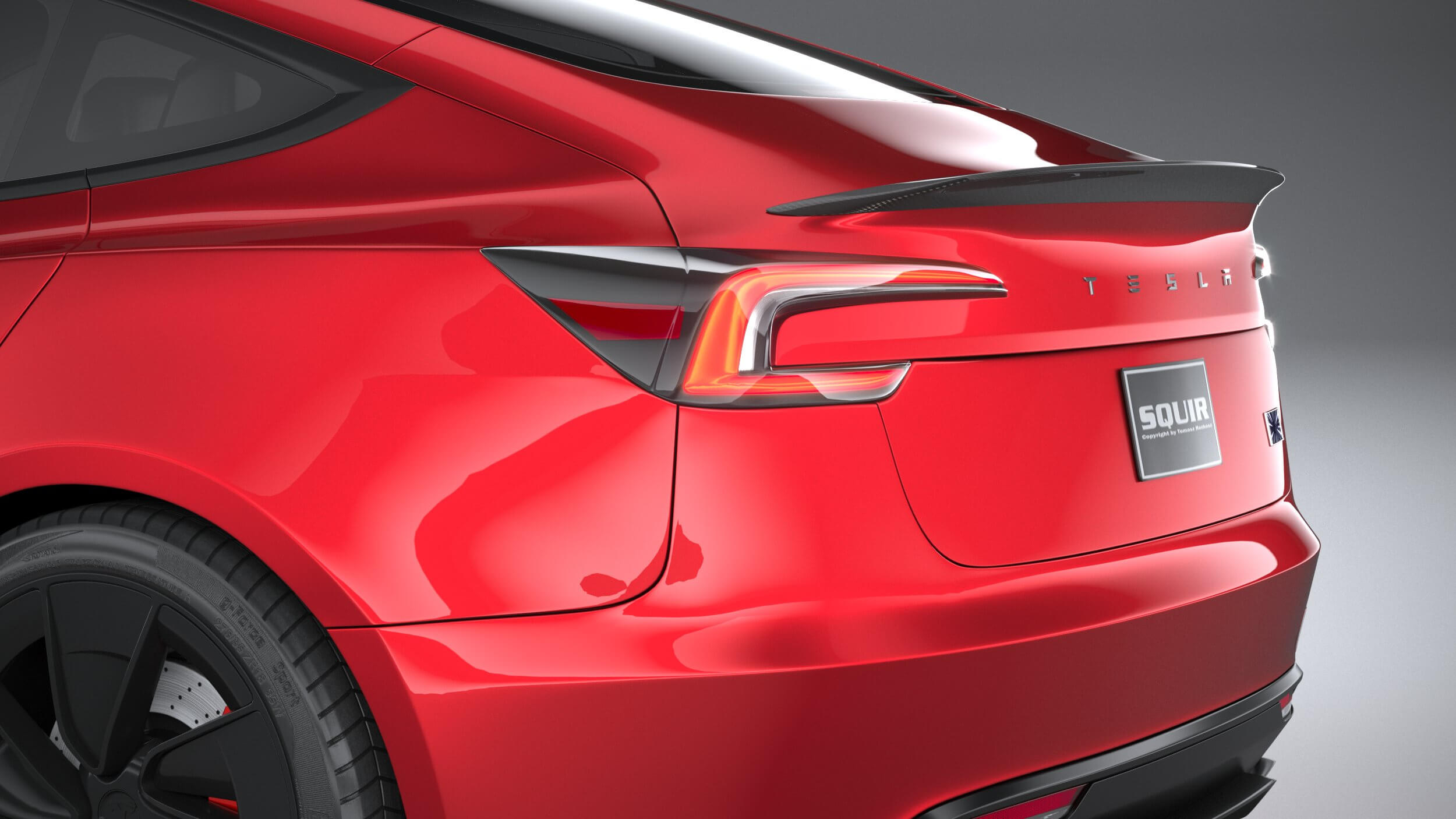 Tesla Model 3 Performance 2025 by SQUIR
