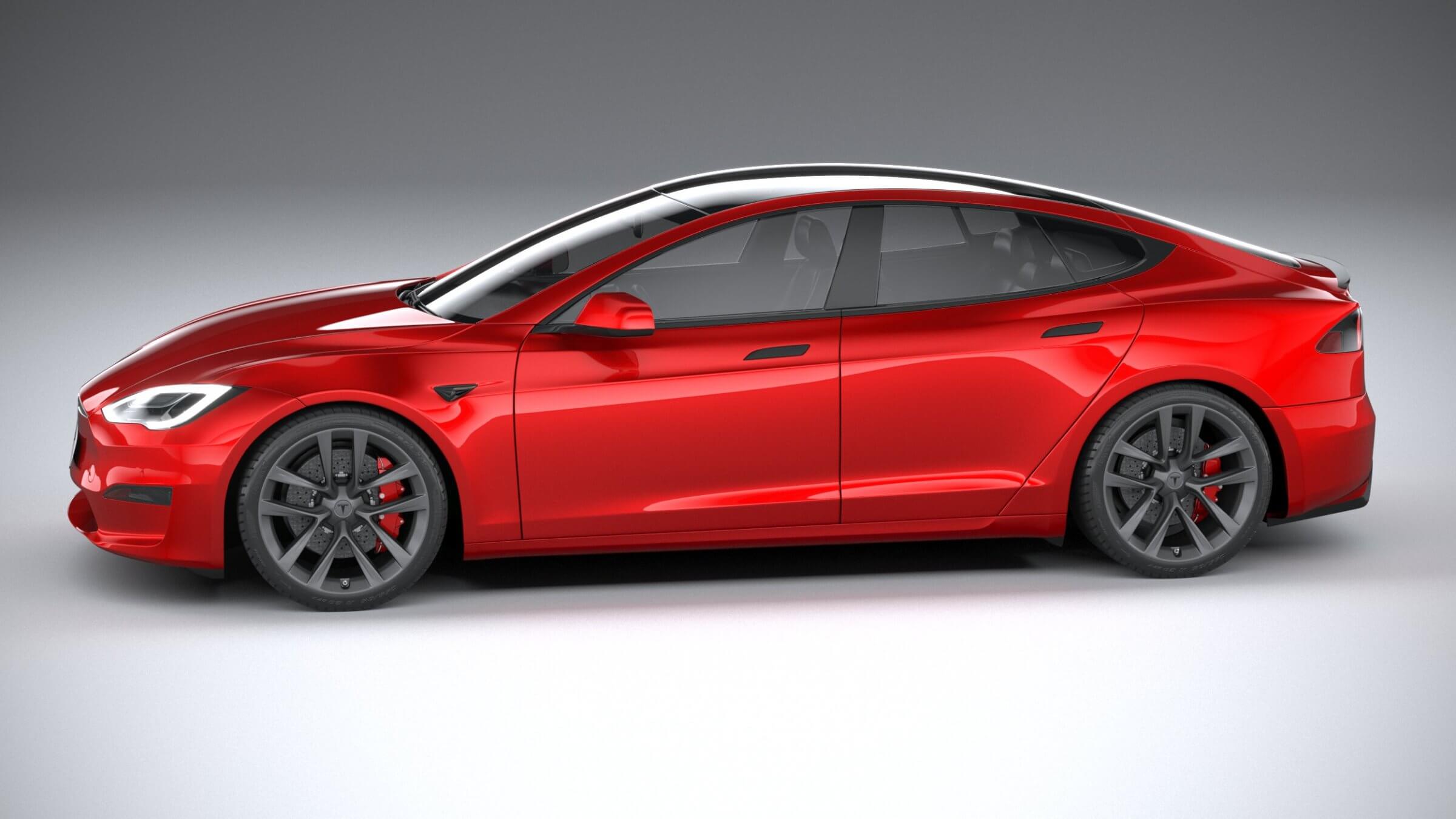 Tesla Model S 2021 by SQUIR