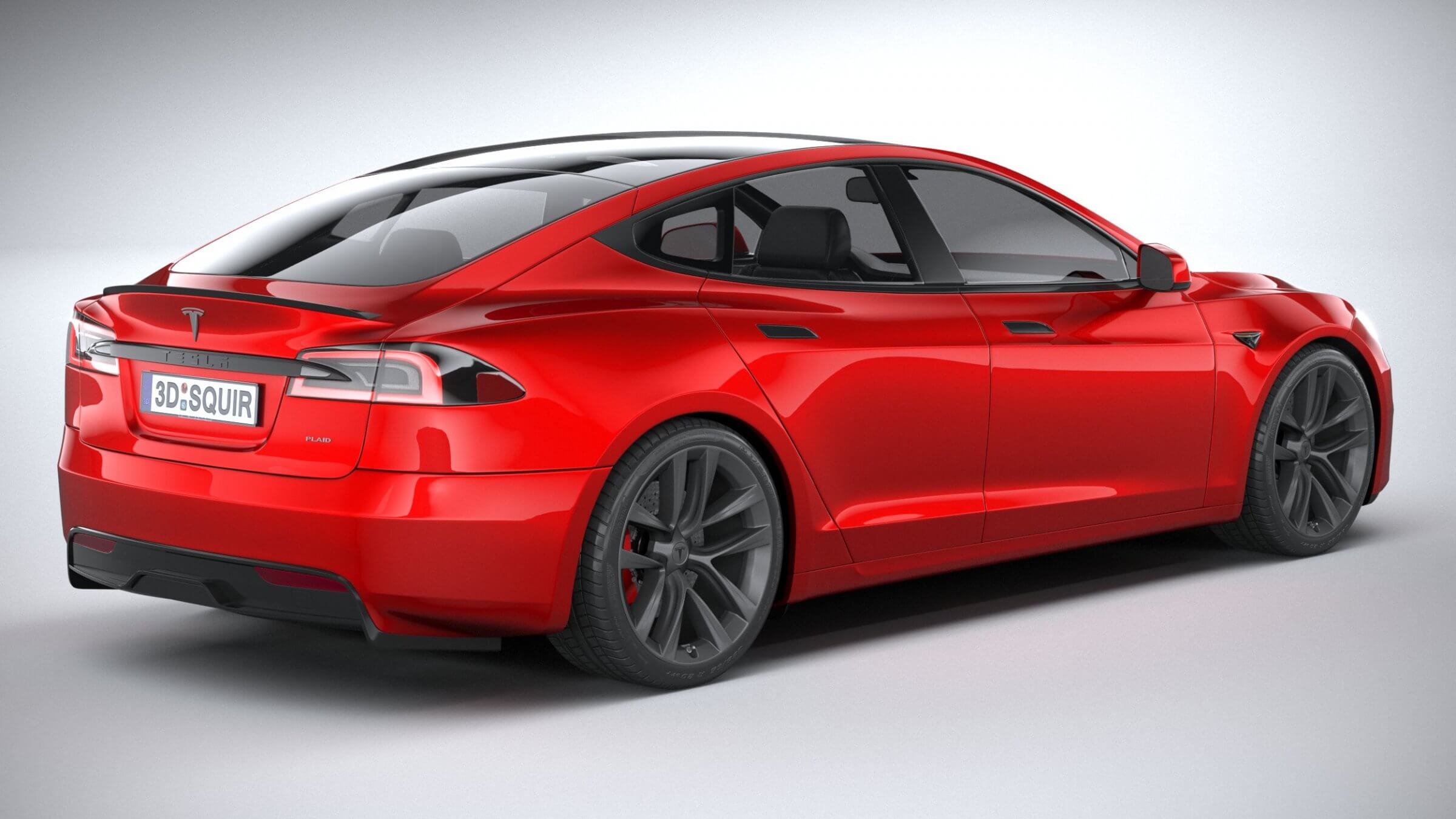 Tesla Model S 2021 by SQUIR