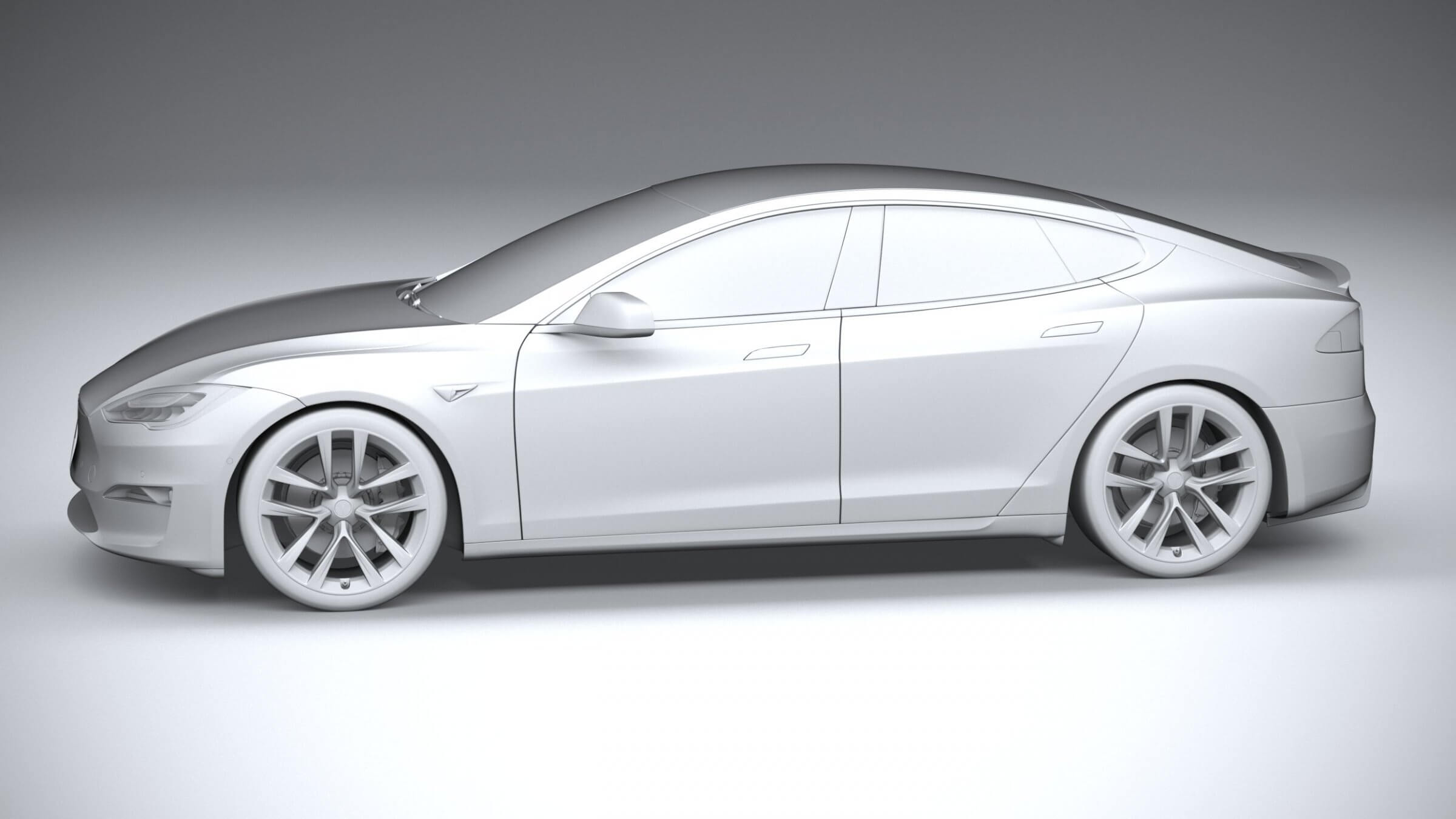 Tesla Model S 2021 by SQUIR