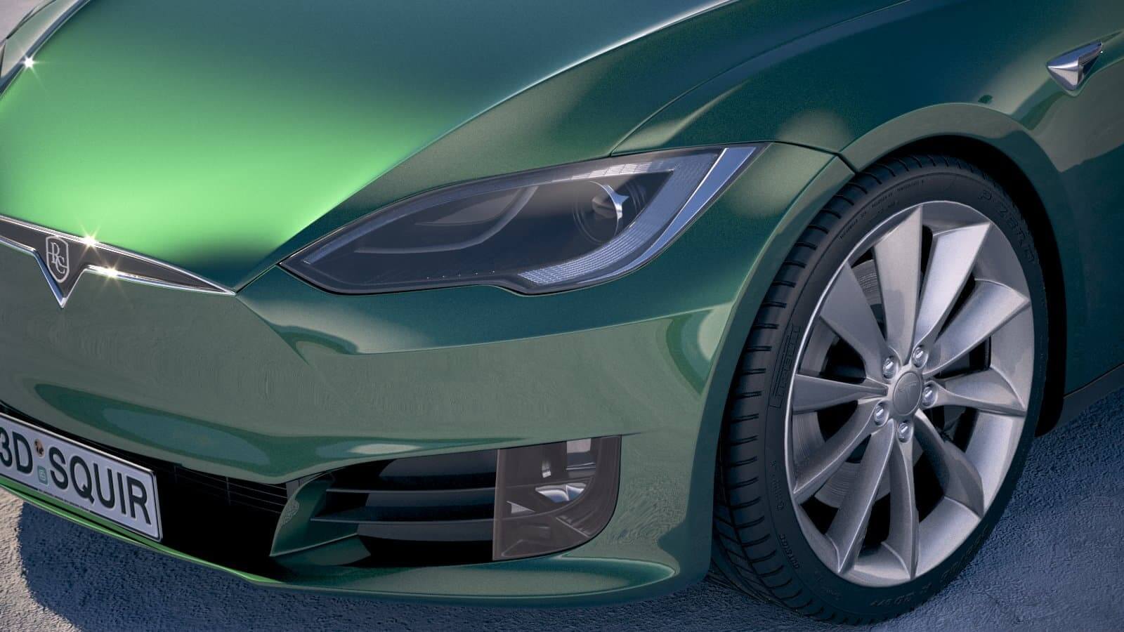 Tesla Model S Shooting Brake 2019 by SQUIR