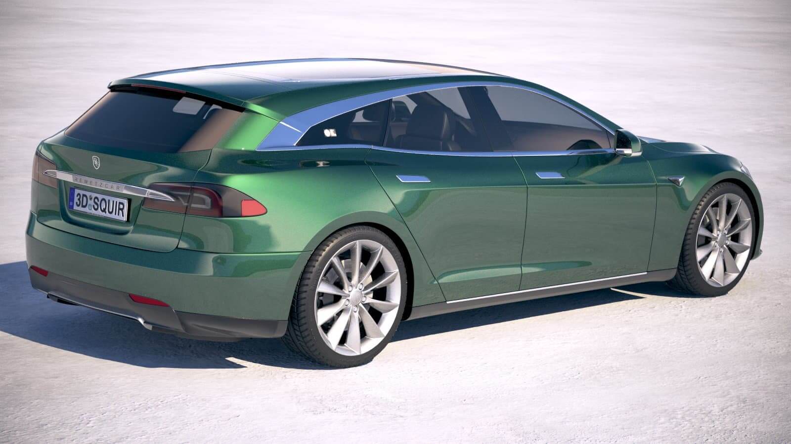 Tesla Model S Shooting Brake 2019 by SQUIR