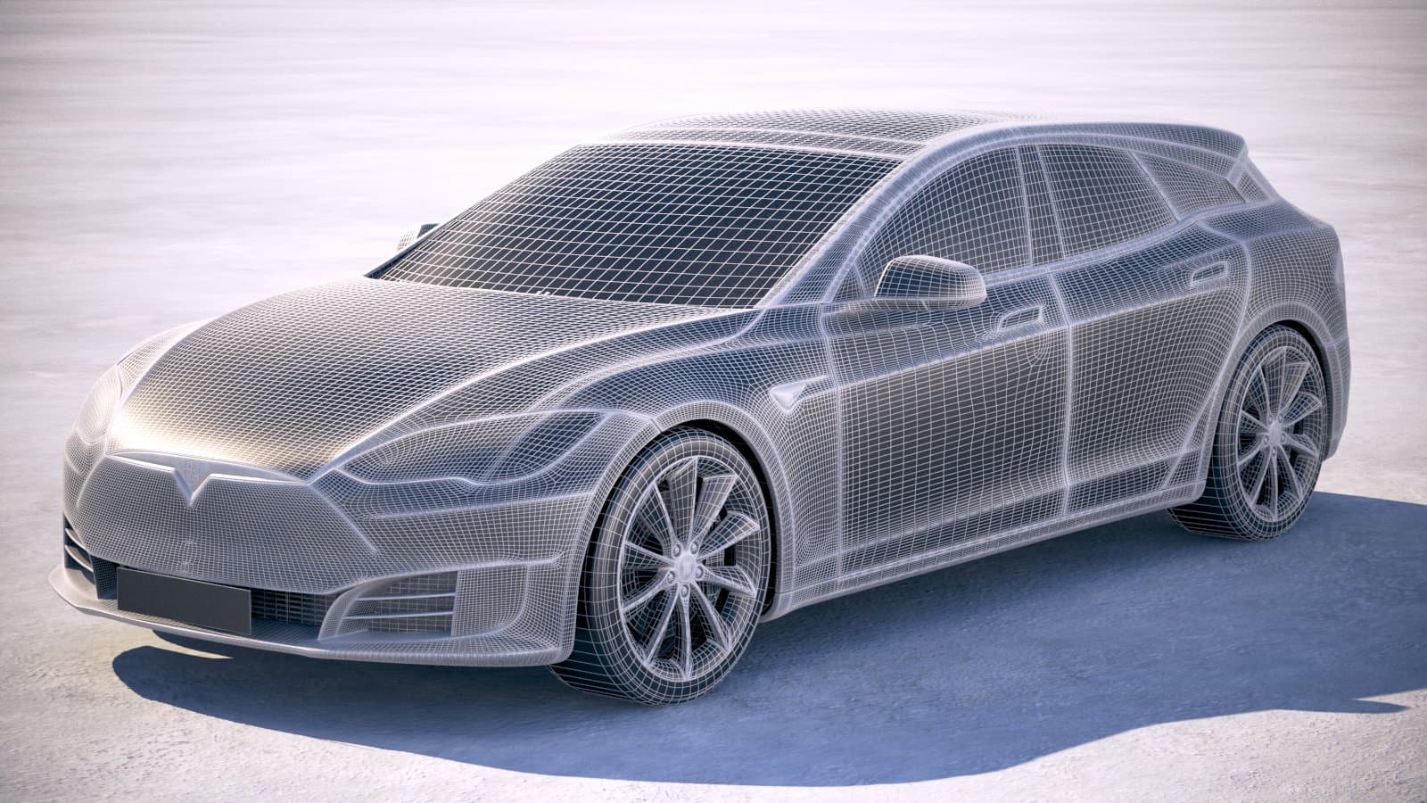 Tesla Model S Shooting Brake 2019 by SQUIR